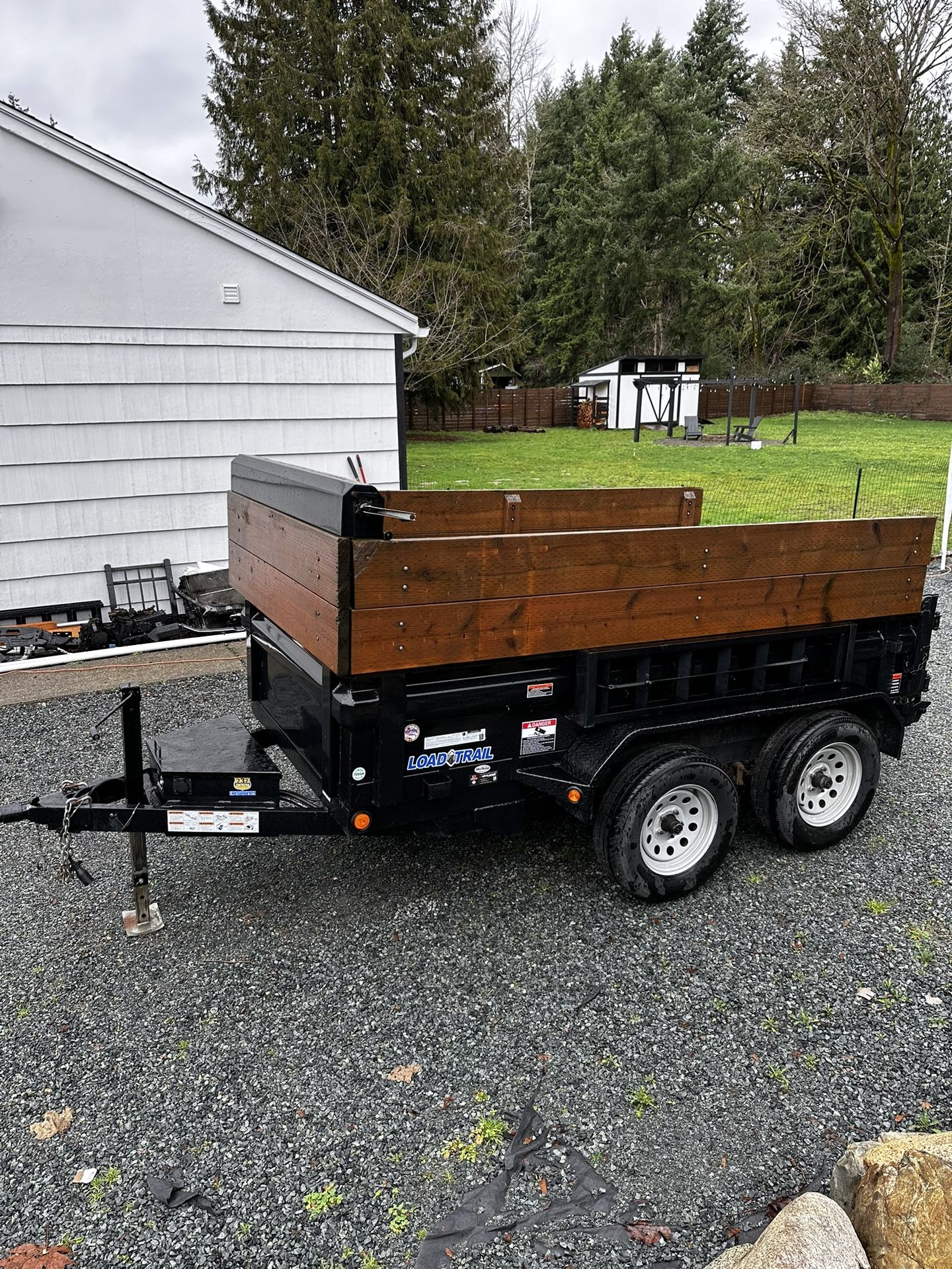 2016 Load Trail 5x10 Dump Trailer 7k GVWR for Sale in Edgewood, WA ...