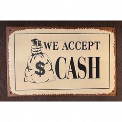 All Cash Signs