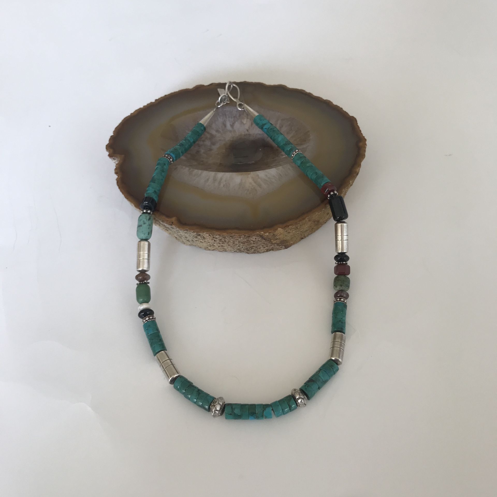 Exceptional Vintage Tommy Singer Turquoise Sterling Silver Multi Stone ...