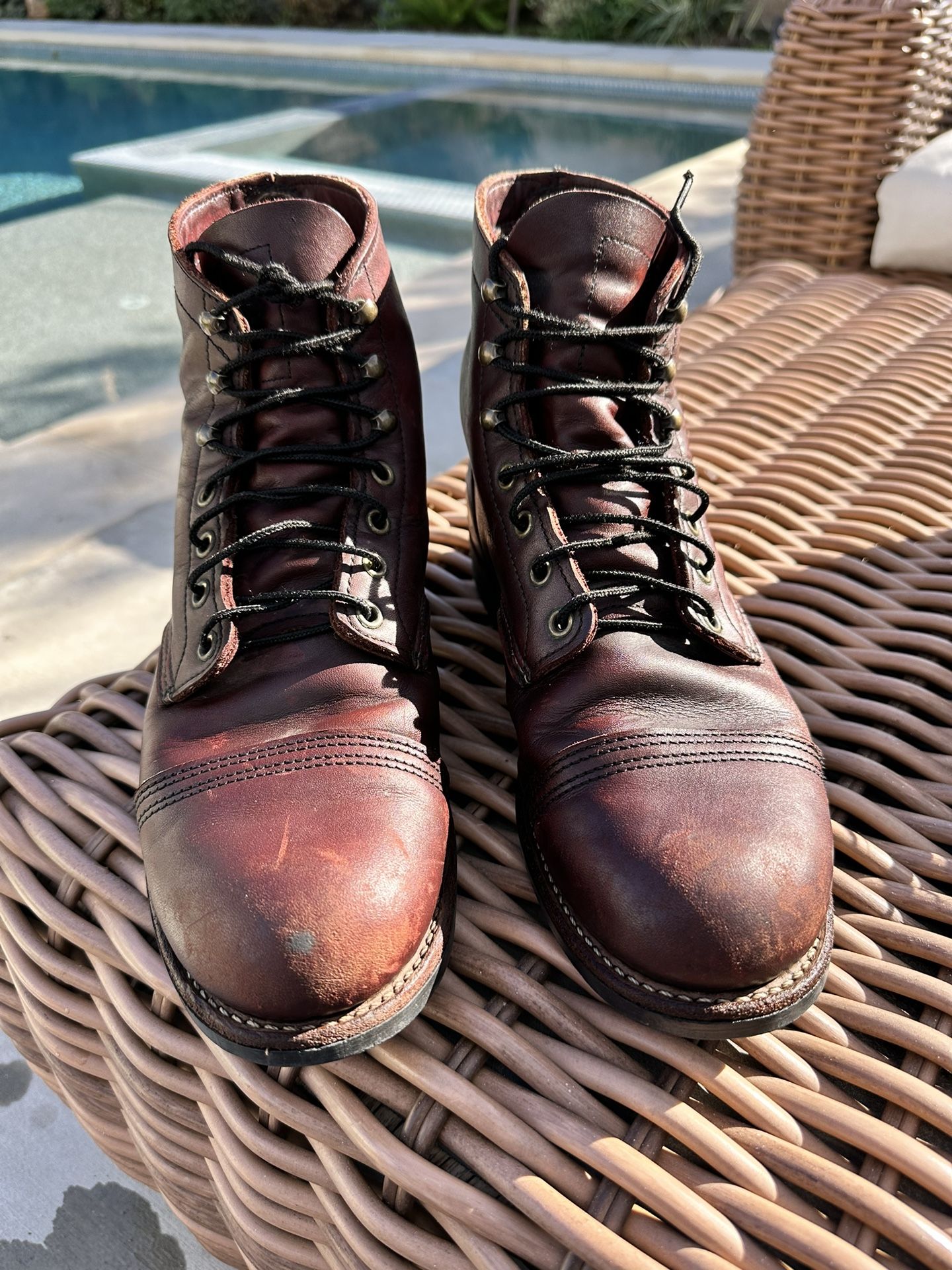 Red Wing Boots Iron Ranger Ox Blood 8119 for Sale in Long Beach, CA ...