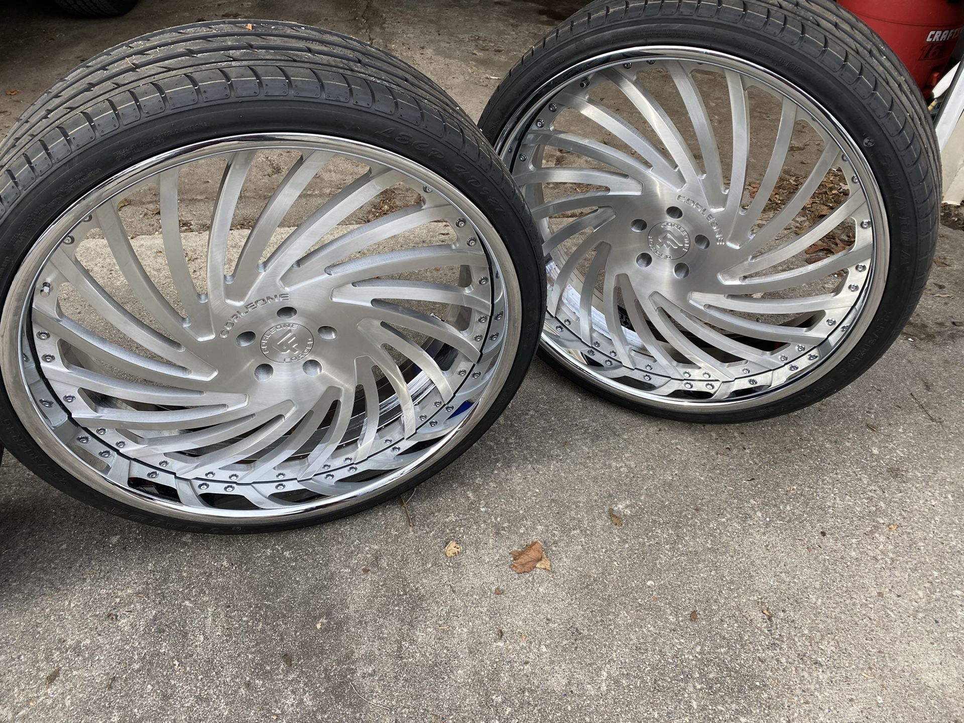 Corleone forged 26 inch rims 5x120 3 piece for Sale in Detroit, MI ...