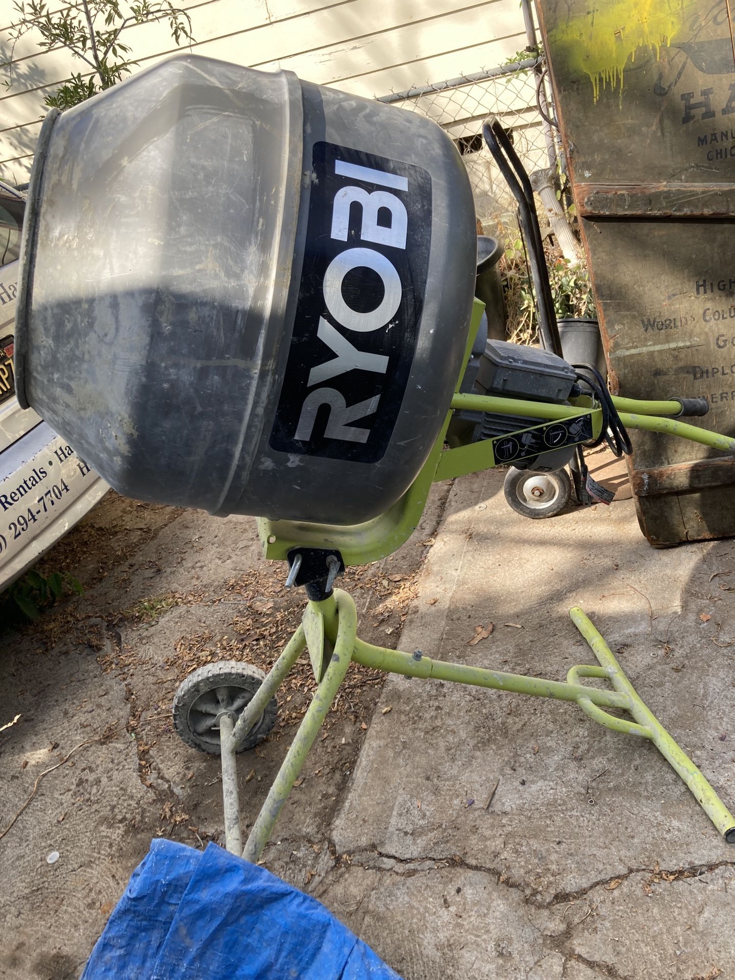 Ryobi cement mixer for Sale in San Diego, CA - OfferUp