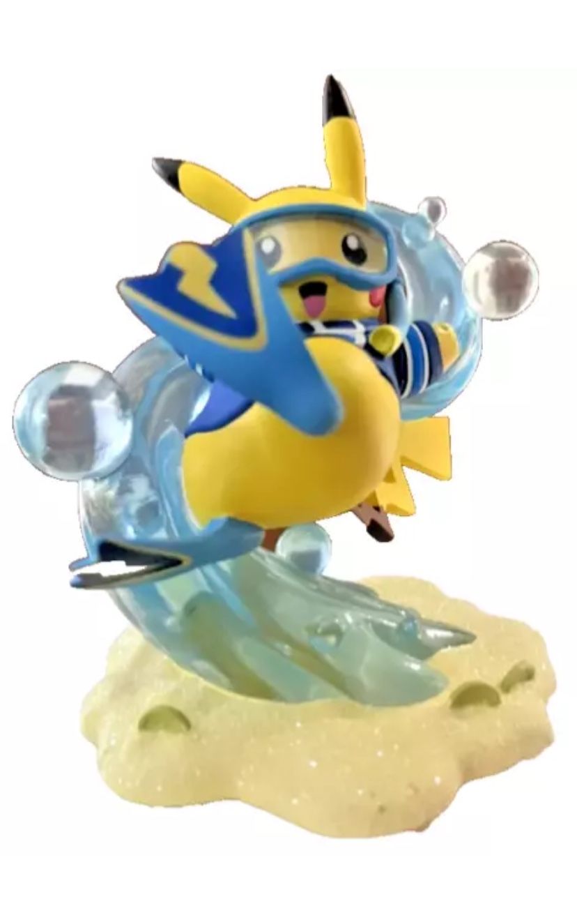 Pikachu Figure From Hawaii Hand Made Master Championship New for Sale ...