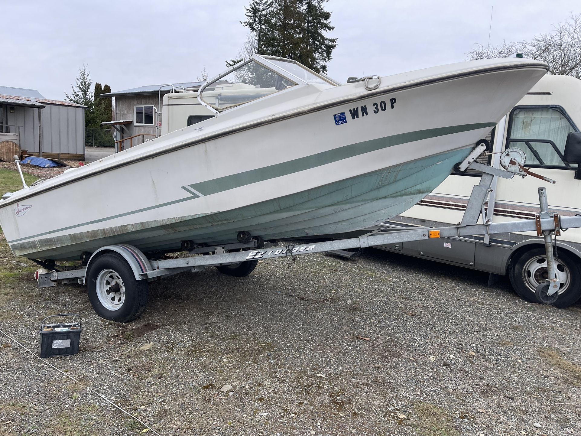 1970s Larson Boat With 88hp Johnson Motor for Sale in Bellingham, WA ...