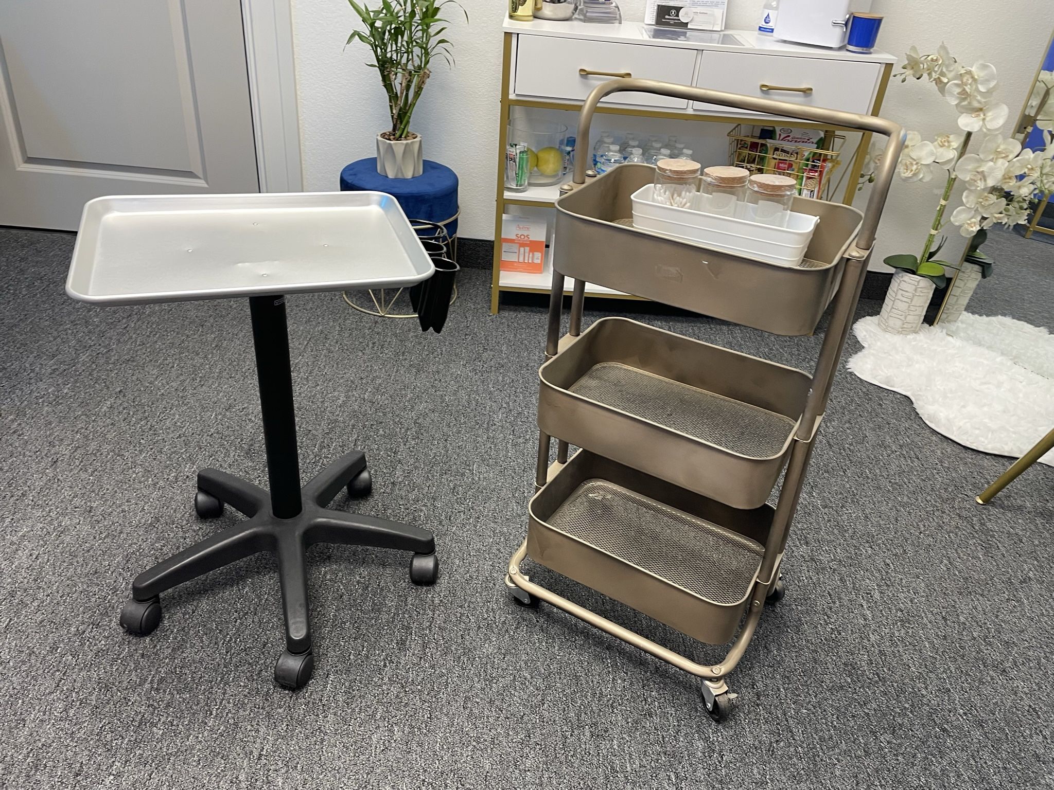 Mayo Stand and cart for Sale in Hollywood, FL - OfferUp