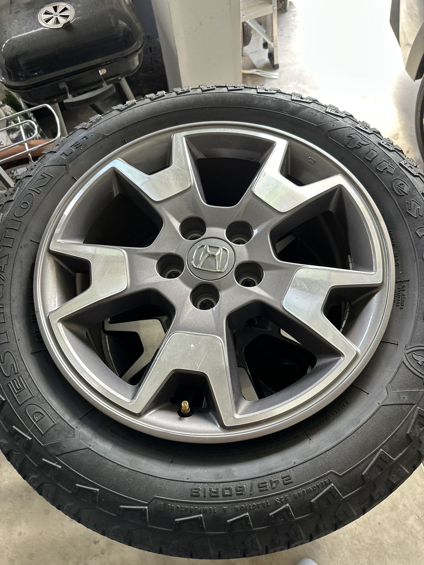2020 Honda Passport Tire Sizenull