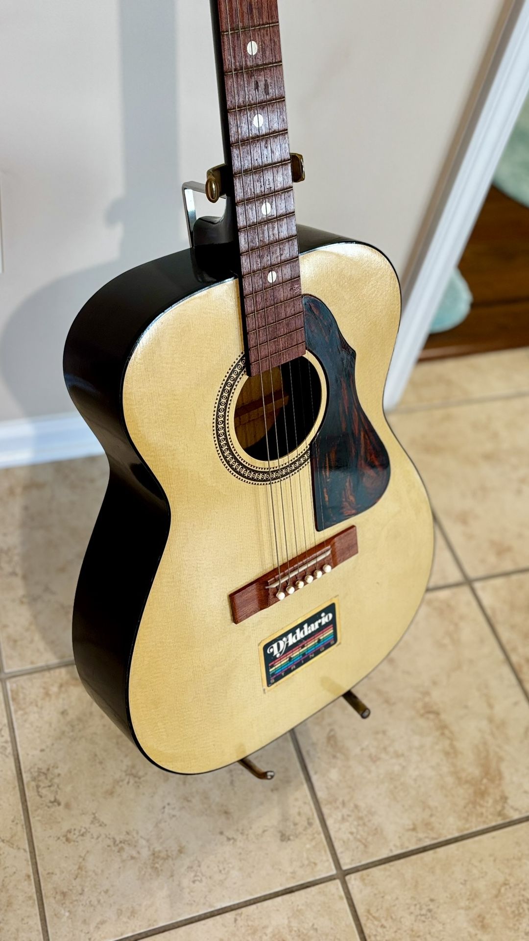 Vintage Early 70's Harmony 319 Solid Top Spruce Rosewood 6-String ...