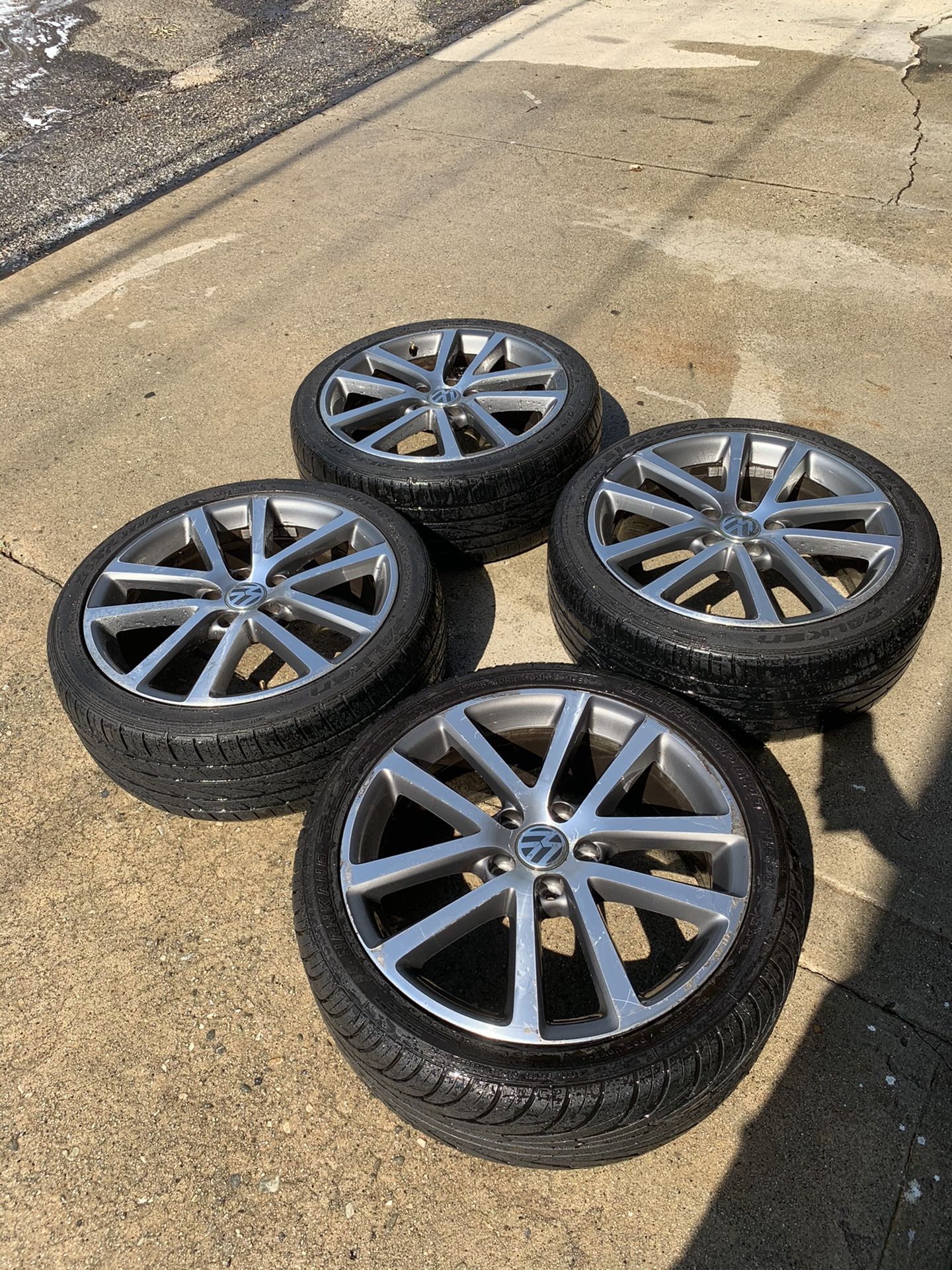 Volkswagen (VW) Jetta GLI GTI 10 Spoke Rims (Wheels) with Tires for ...