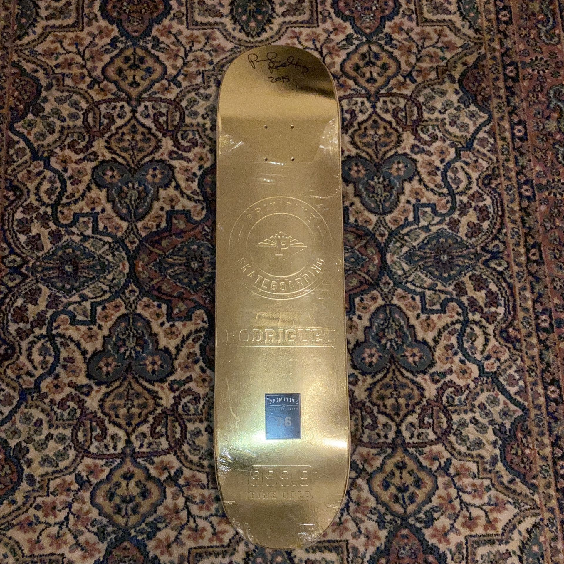 Primitive Skateboards Gold