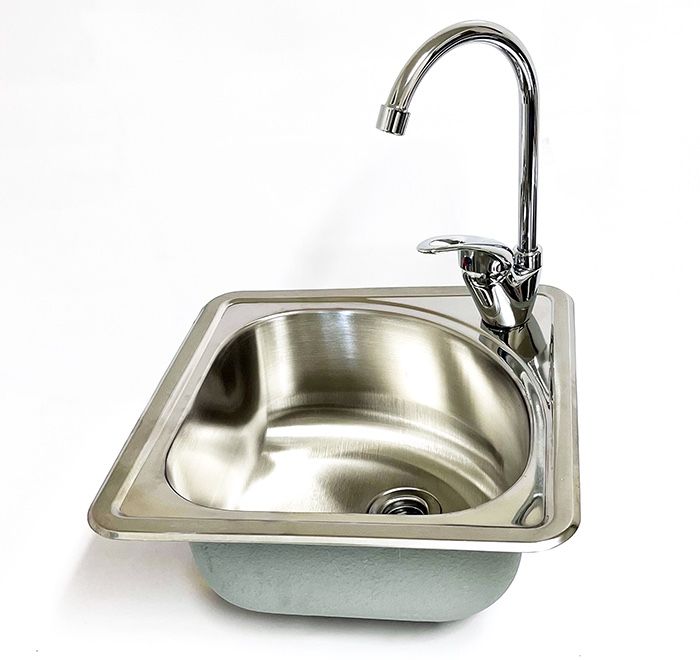 Stainless Steel Drop-in and Undermount Bar Counter Corner Sinks for ...