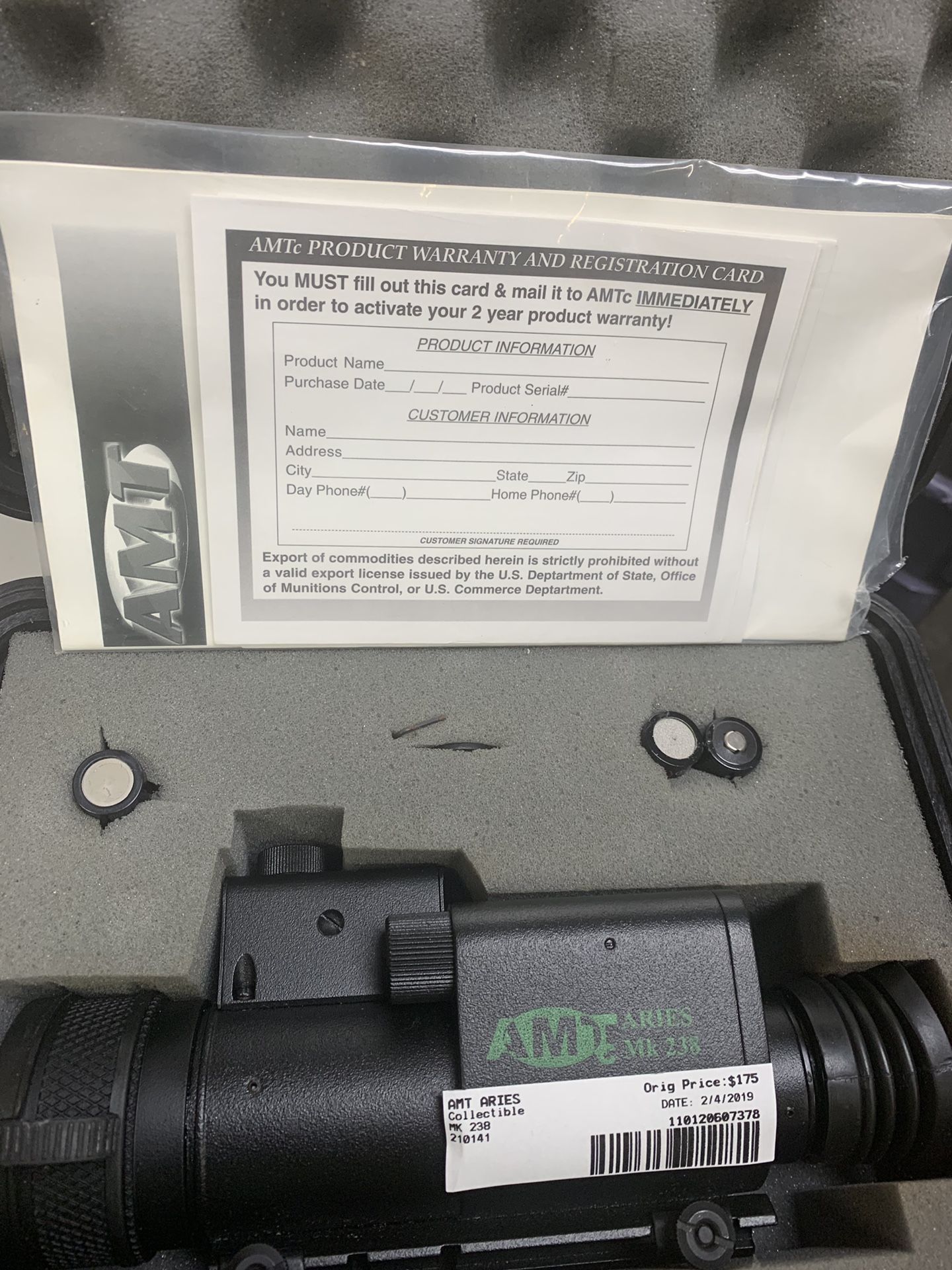 AMT Aries MK238 night vision sight for Sale in Brandon, FL - OfferUp