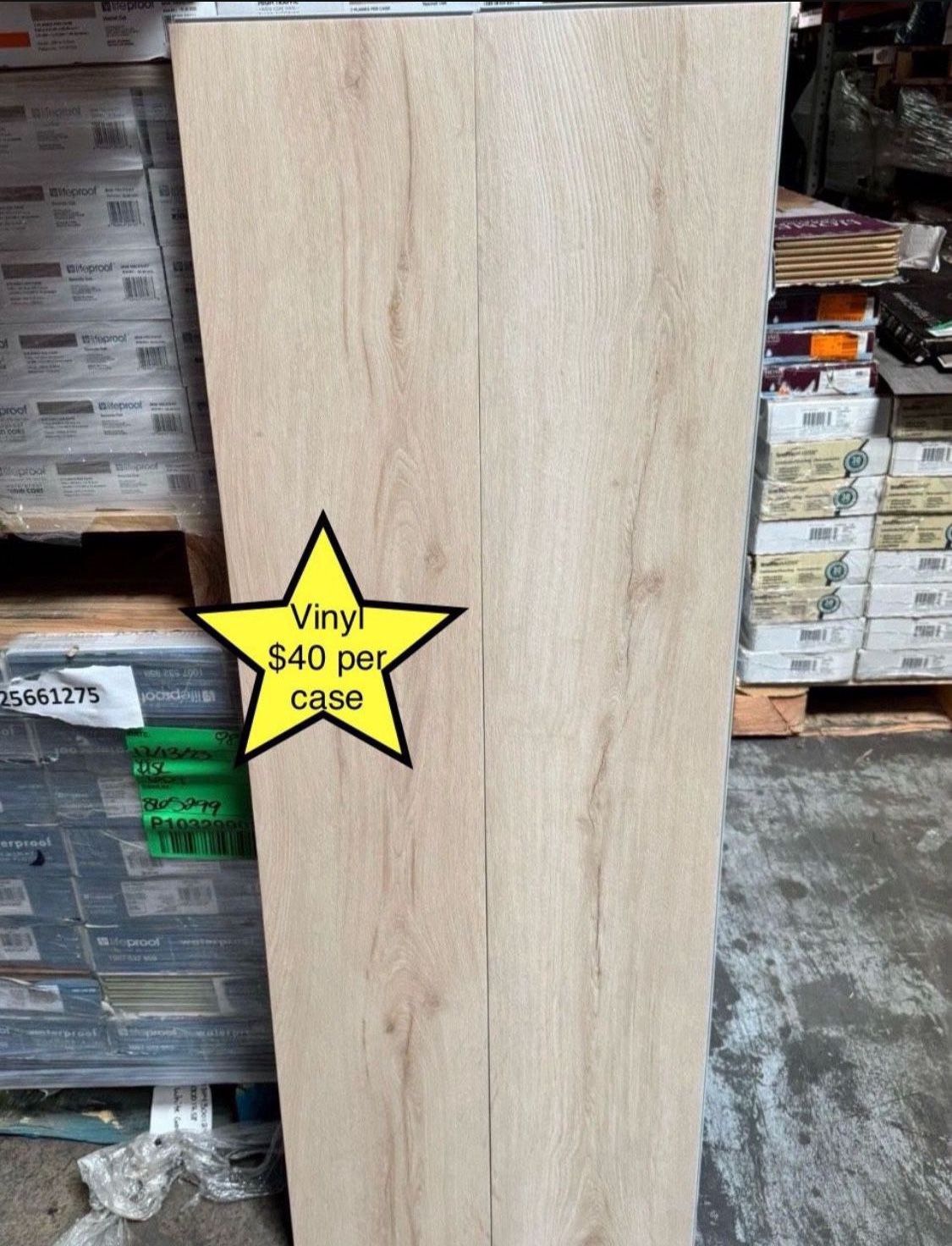 Vesinet Oak 22 mil x 8.7 in. W x 48 in. L Click Lock Waterproof Luxury ...