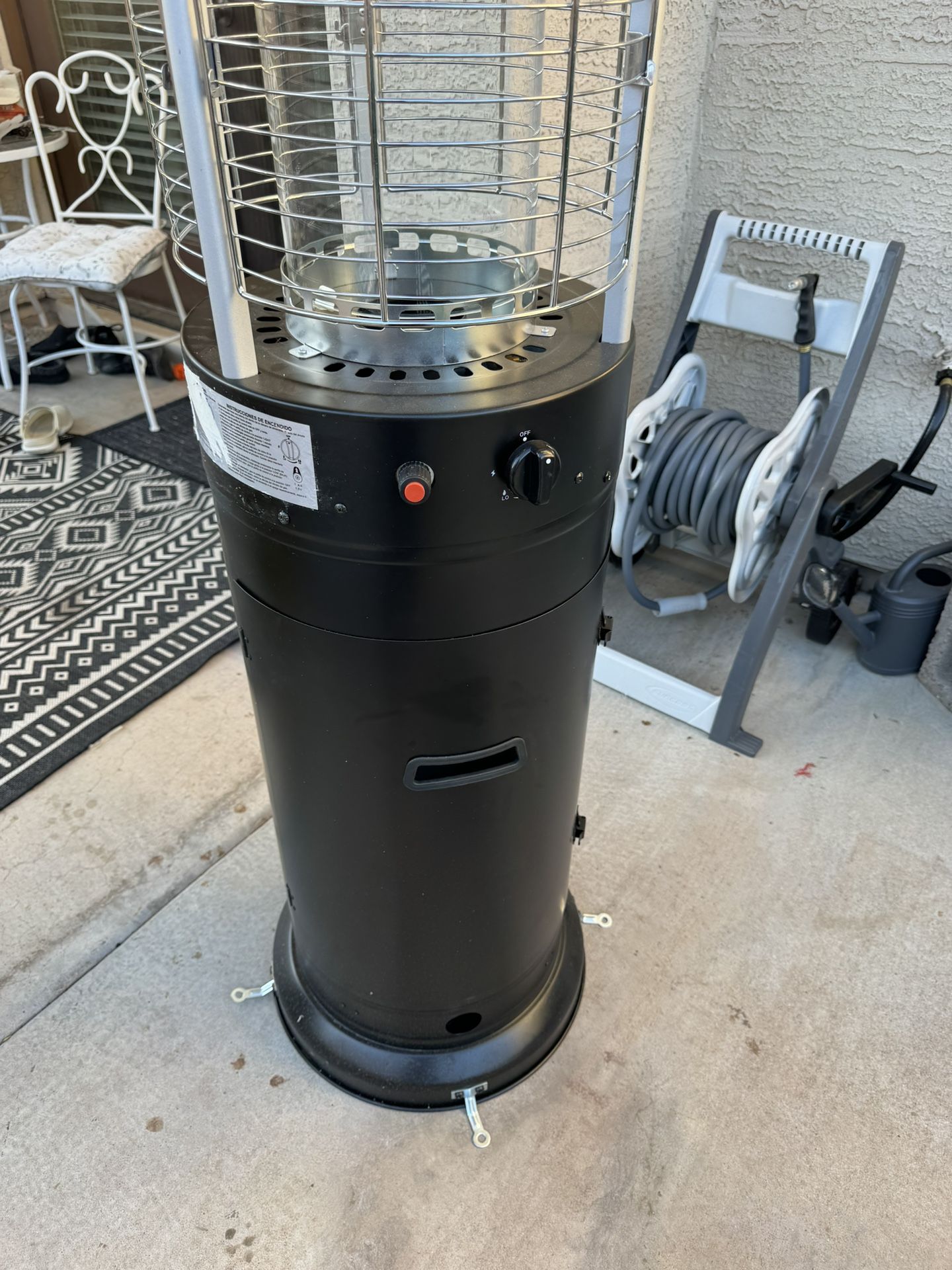 Floor standing Propane Heater For Patio - Might Trade - Practically New ...