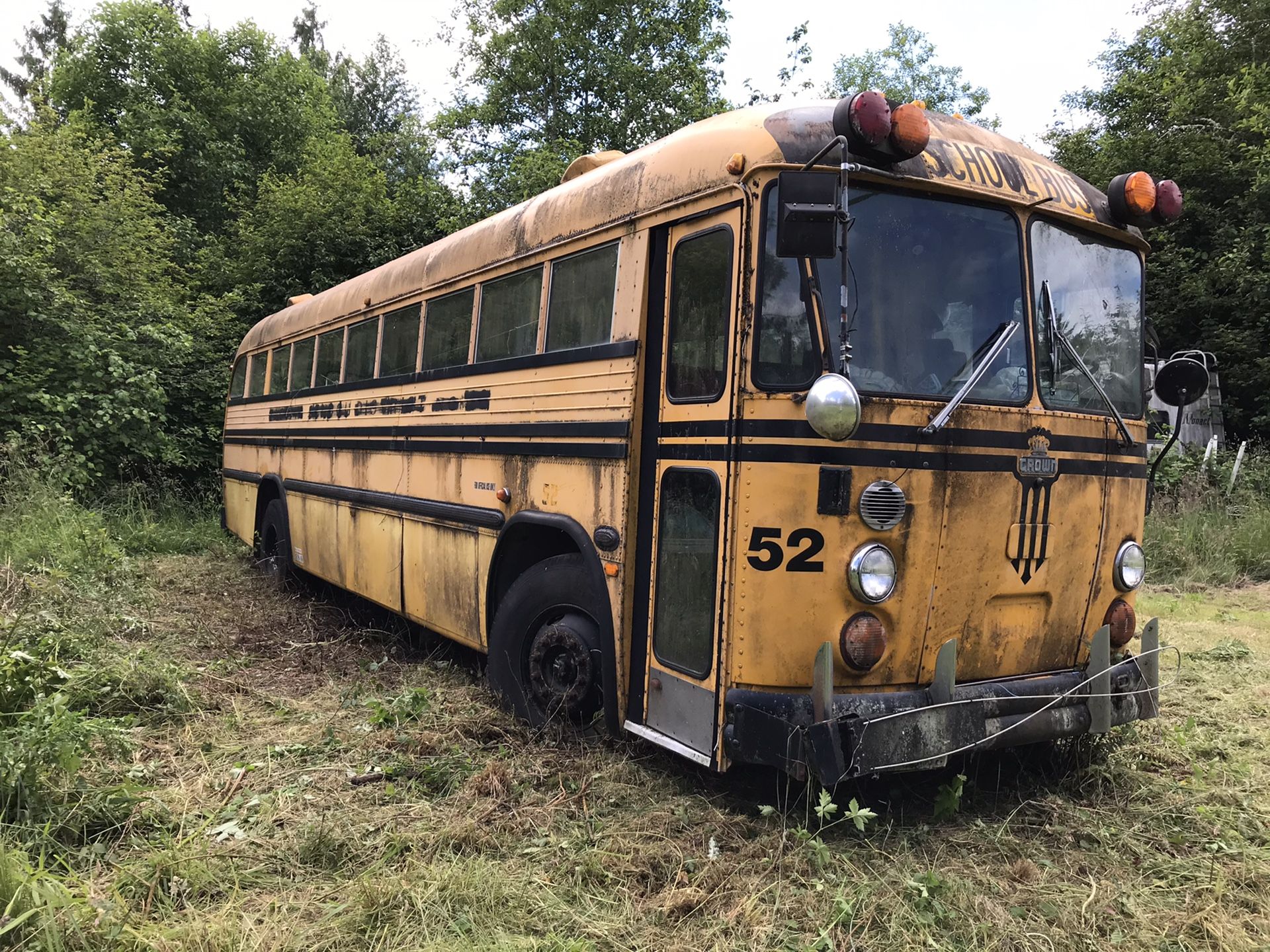 1985 crown bus for Sale in Rochester, WA - OfferUp