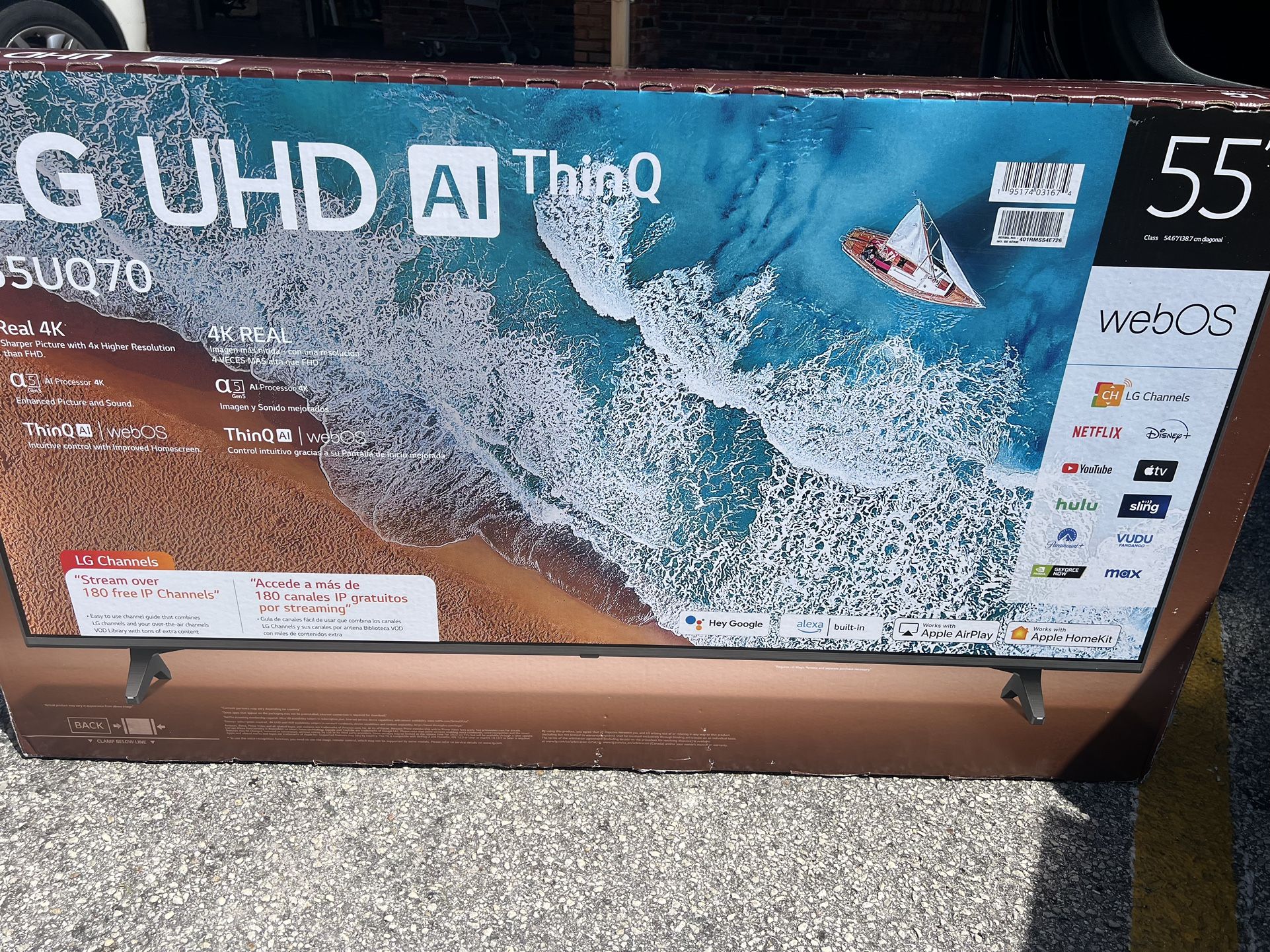 55” LG tv Smart Tv UHD for Sale in Miami, FL - OfferUp