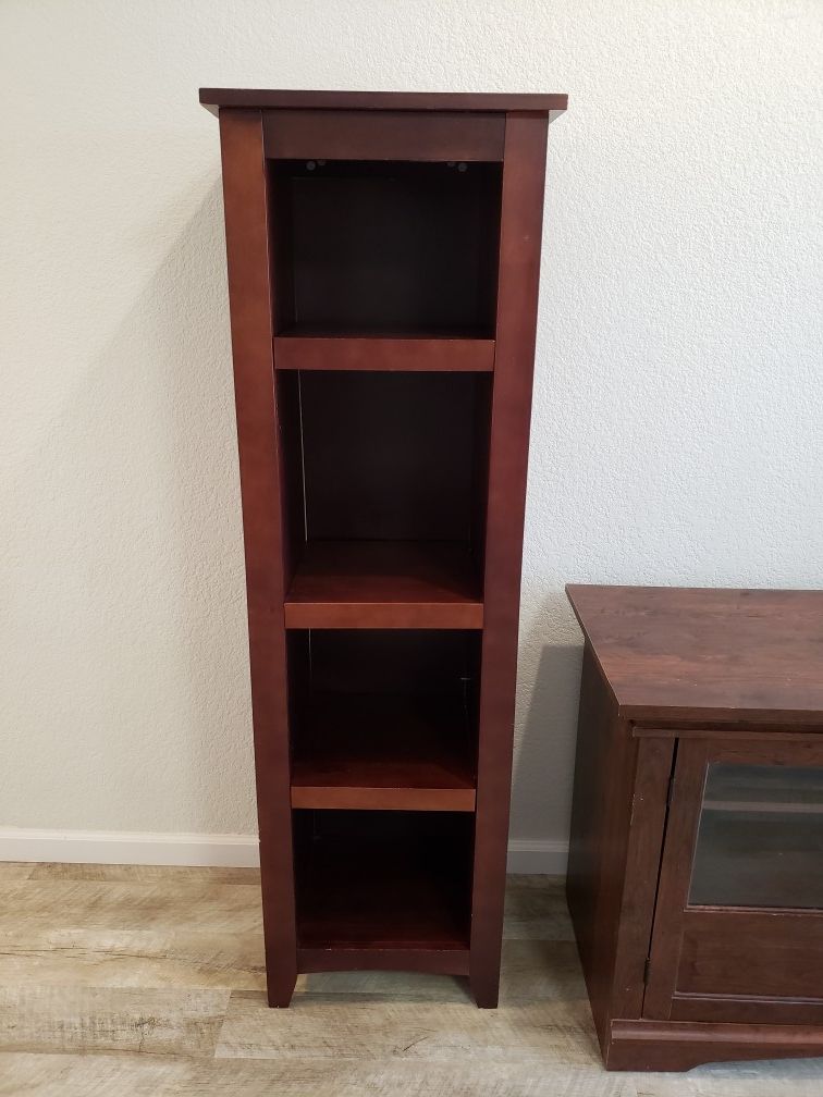 Tall Narrow Shelf Tower Bookcase for Sale in Colorado Springs, CO - OfferUp