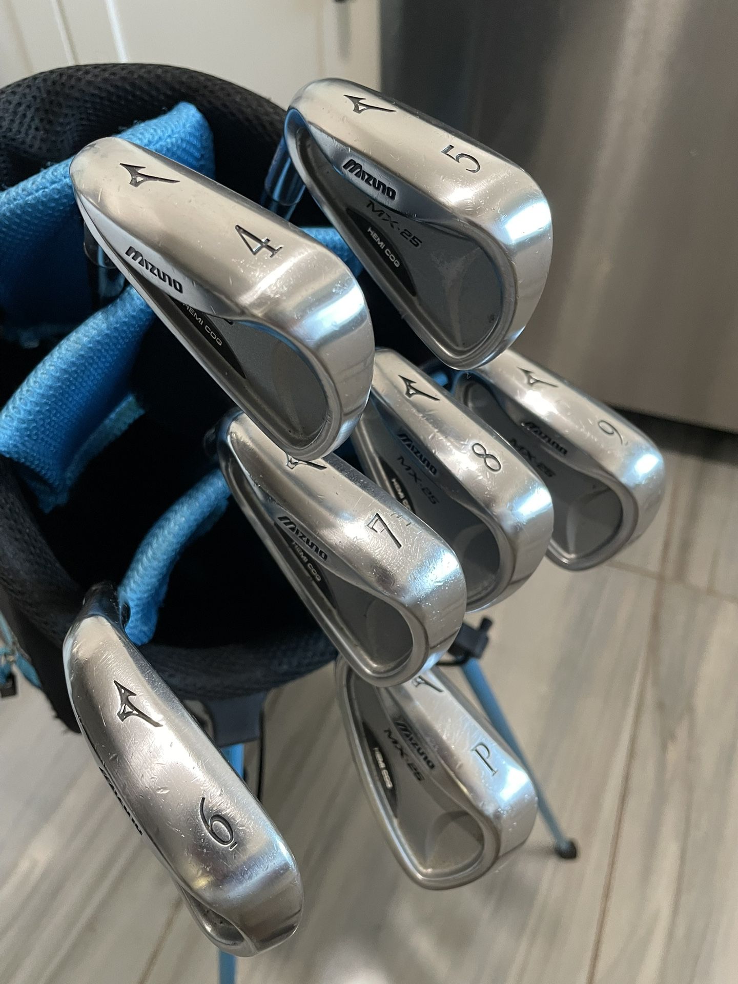 Mizuno MX-25 Grain Flow Forged 4i-PW (7pcs) LH Iron Set, R Flex ...