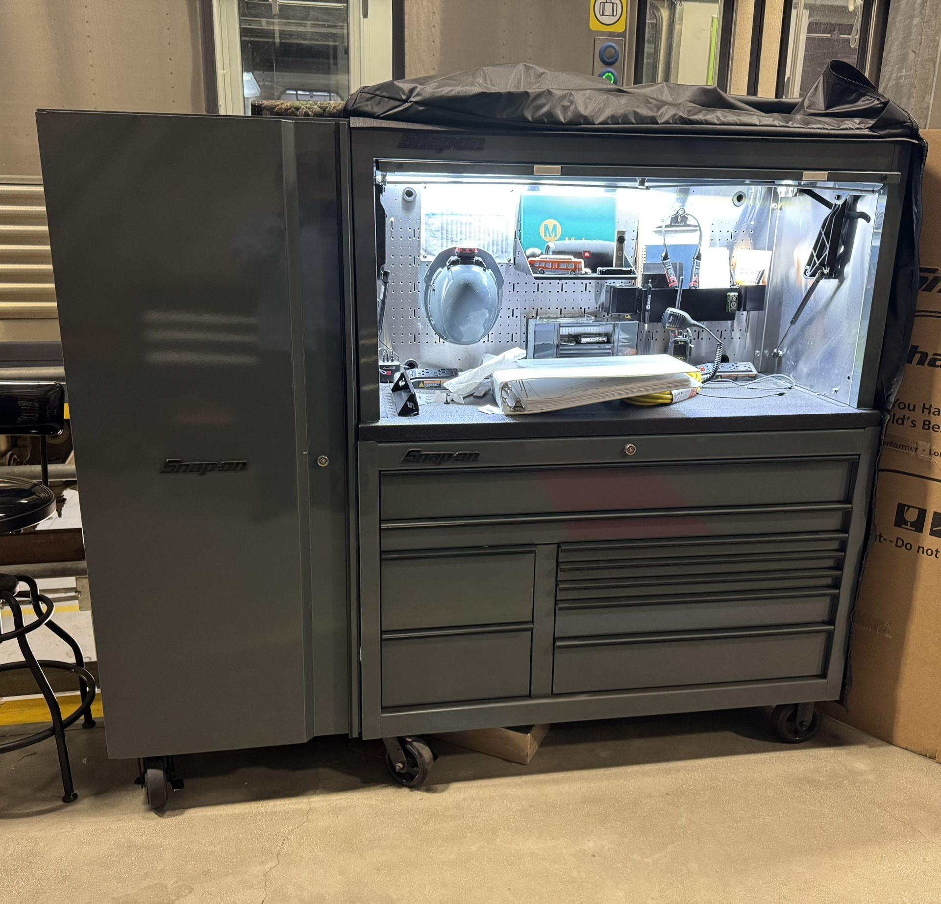 55" Snap On Classic Series Tool Box, Hutch And Locker for Sale in ...