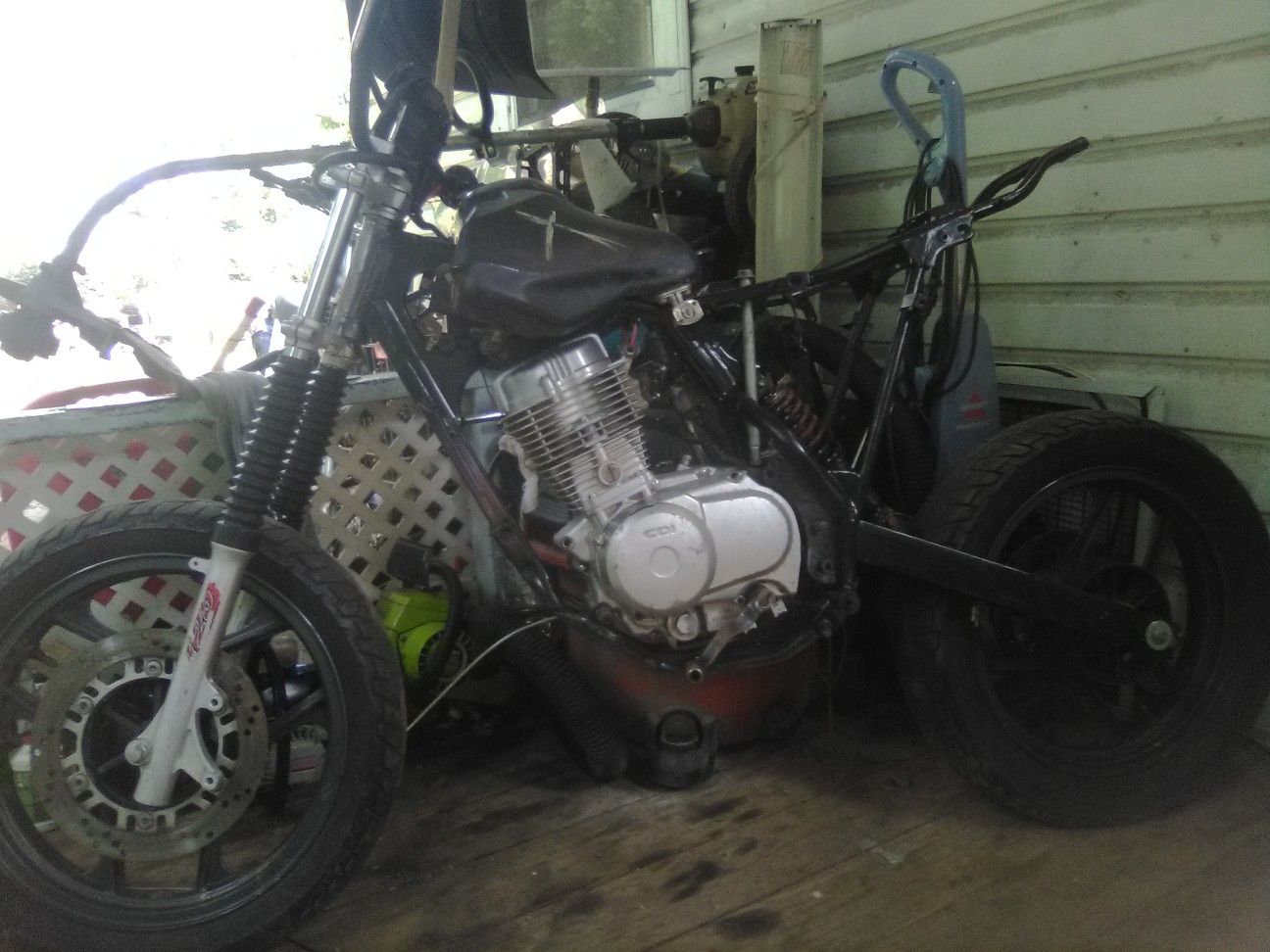 Project dirt bike with Street rims and tires for Sale in Akron, OH ...