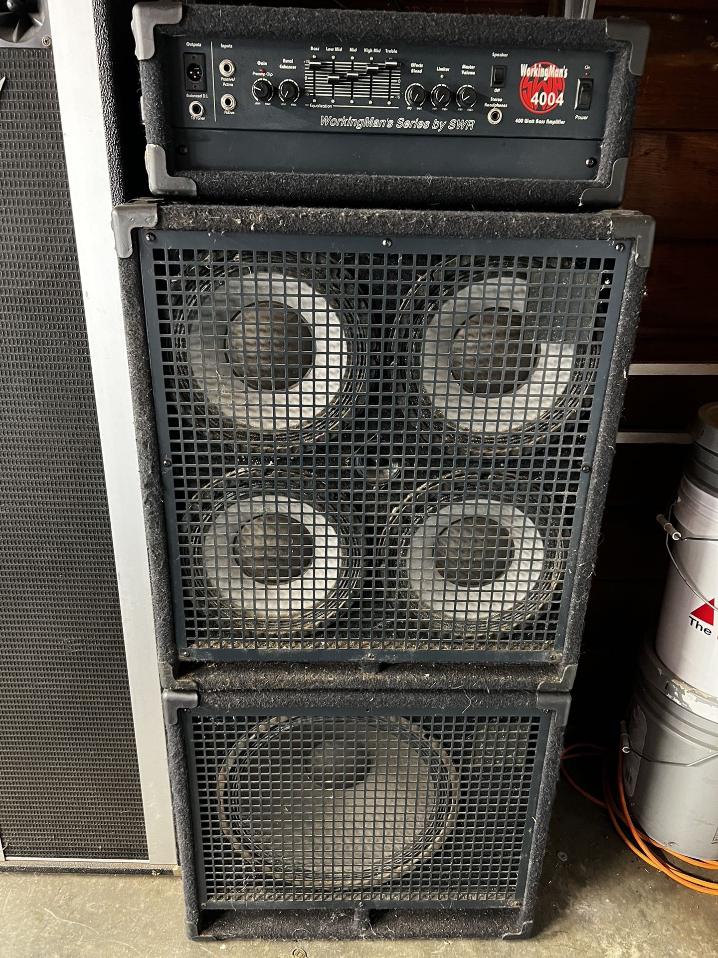 SWR Workingman’s Full Stack Bass Guitar Amp for Sale in Port Orchard ...
