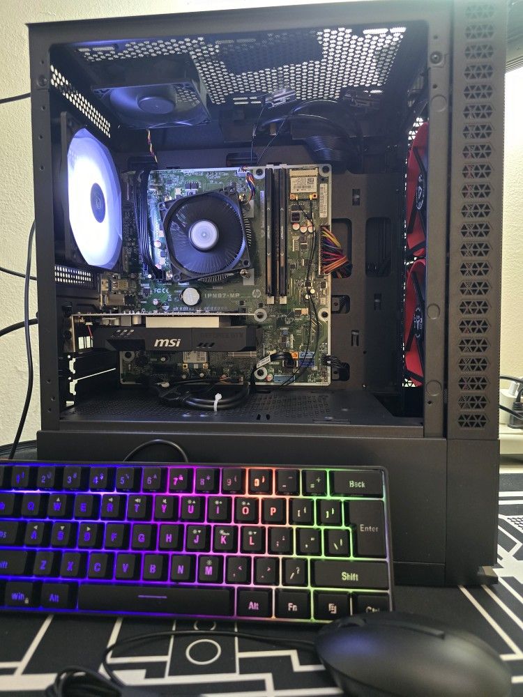 Gaming pc desktop computer intel i5, gtx 1650, 16 gb ram, ssd, hdd ...