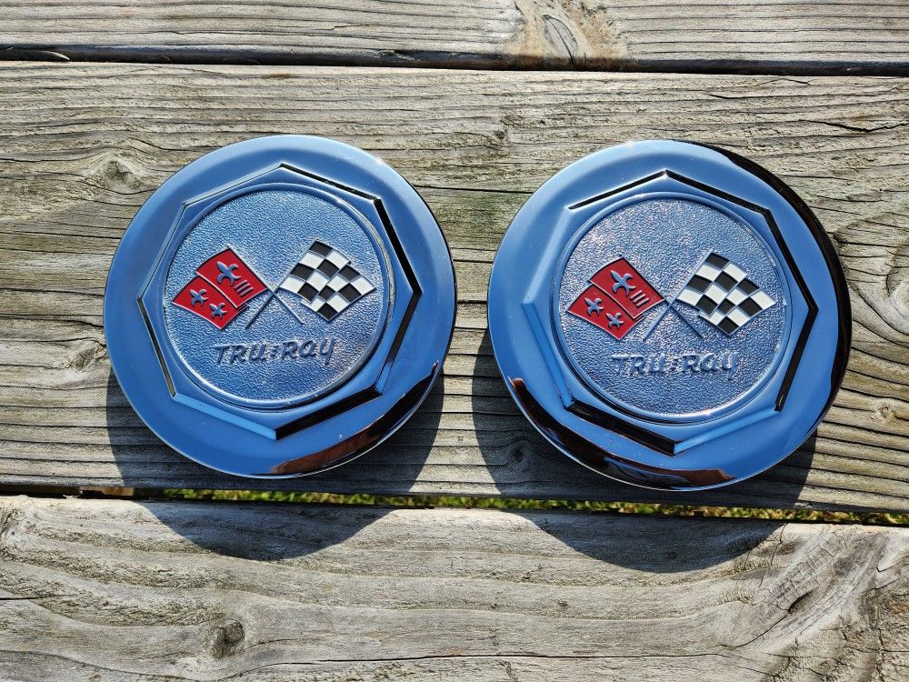 Tru Spoke Tru Classics Tru Ray Center Caps Wire Wheels for Sale in ...