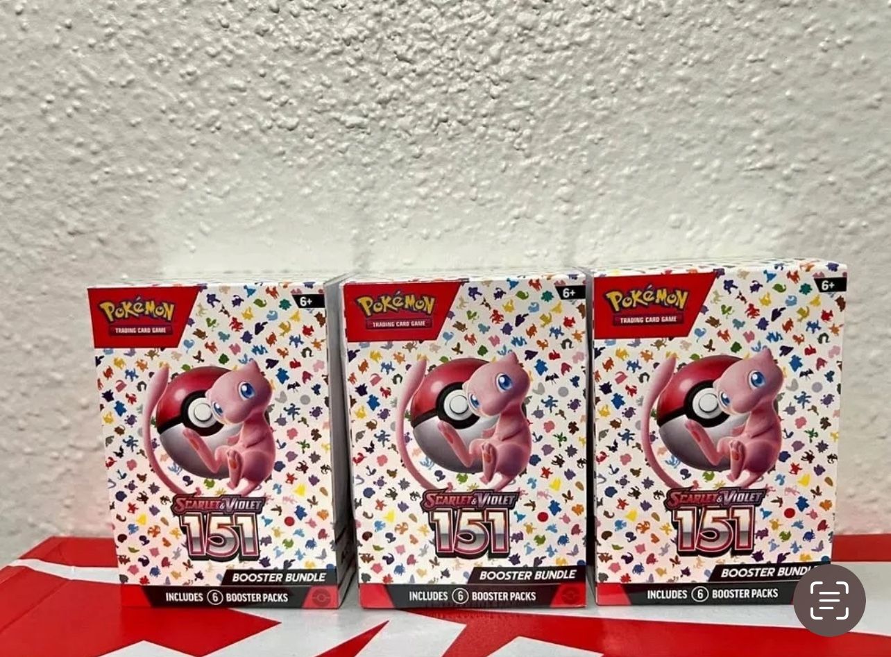 Pokemon Scarlet Violet S3.5 Booster Bundle Box (4 Available) for Sale ...