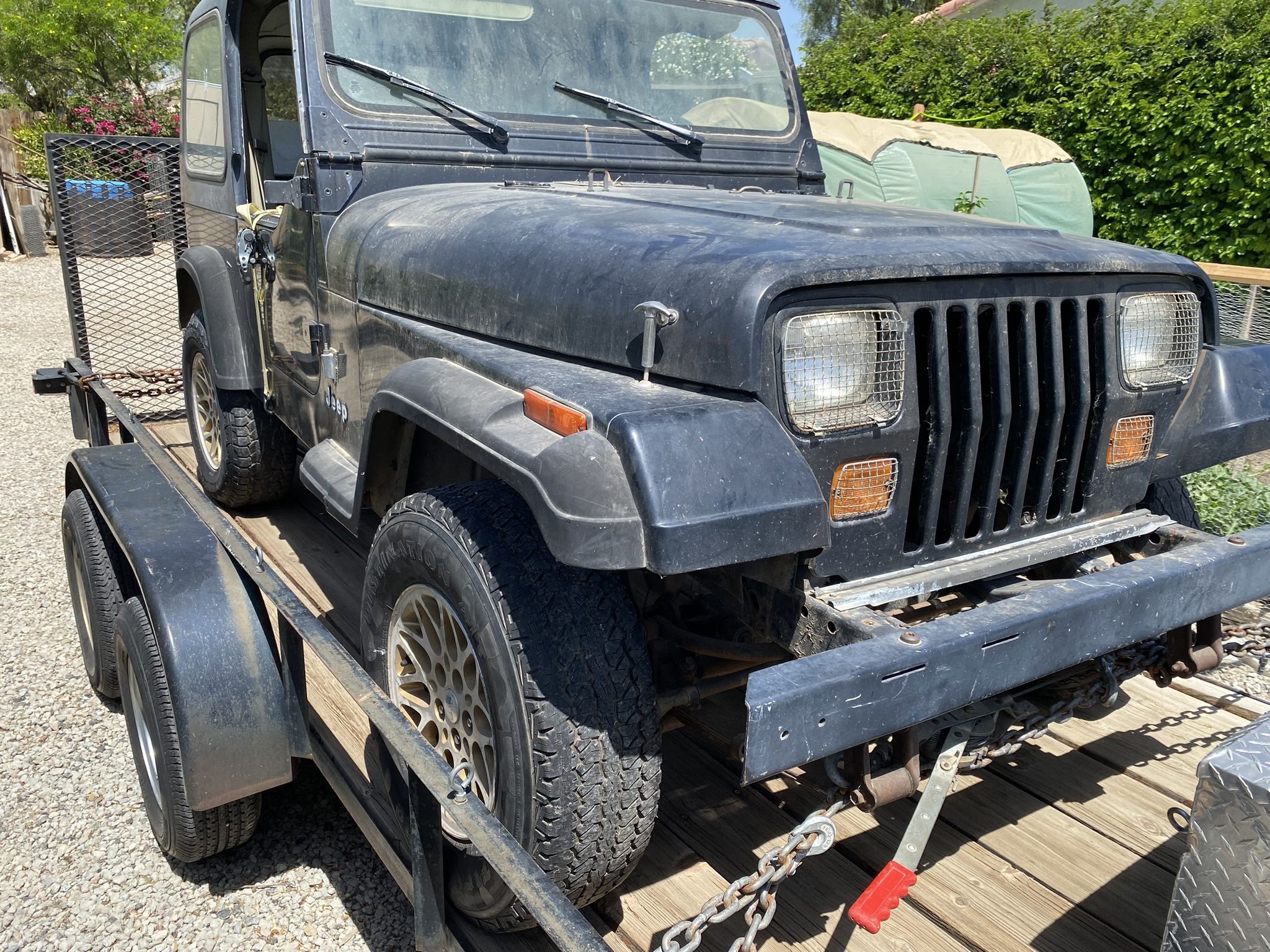 Jeep Project!! ‘89 YJ7 Wrangler!! $2000 DOES NOT RUN. No engine. OR ...