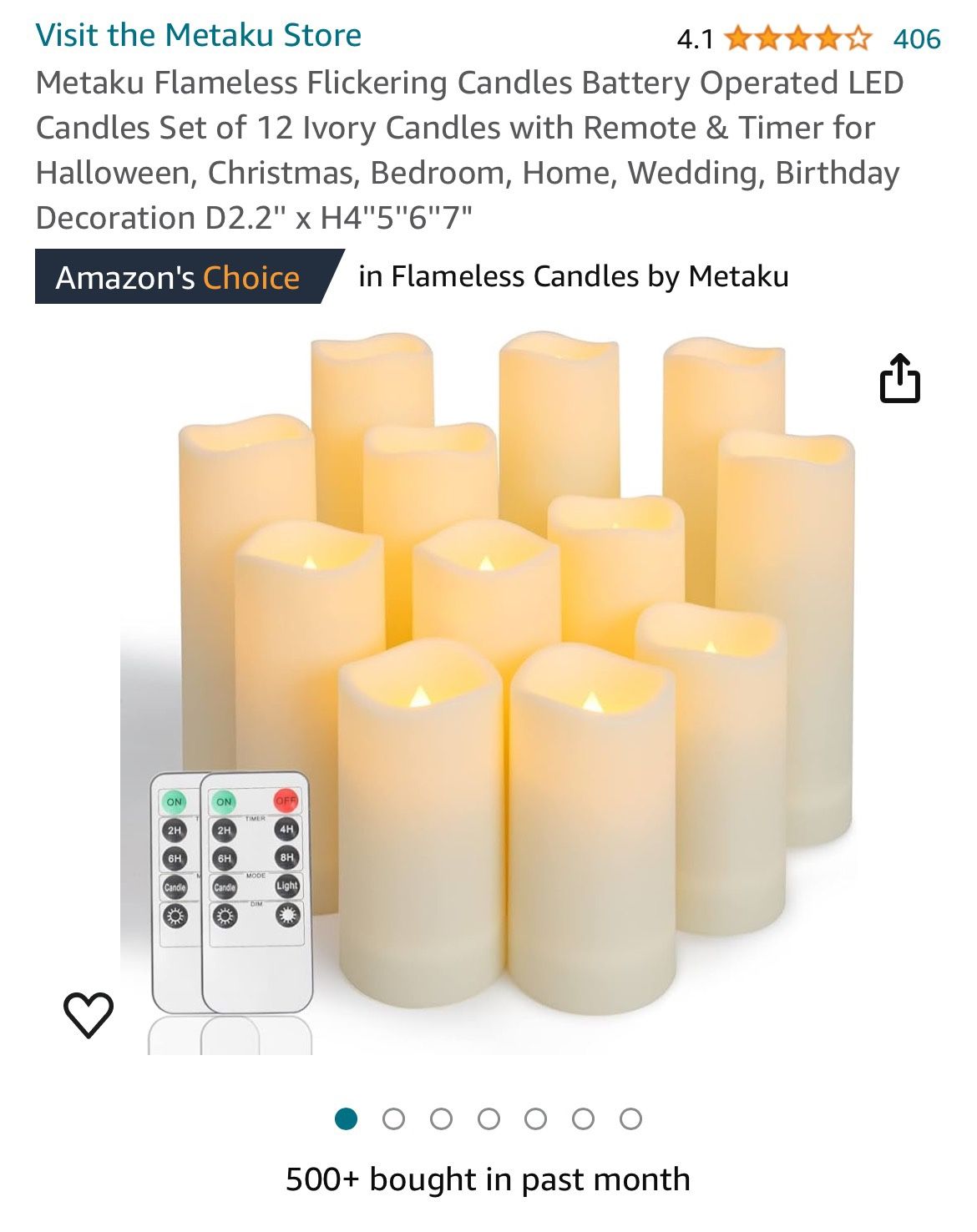 Flameless Flickering LED Candles, Ivory for Sale in San Antonio, TX ...