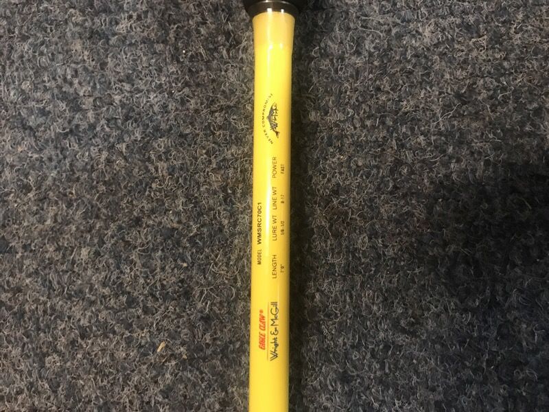 Wright and McGill spinner bait/ worm casting rod for Sale in Davie, FL ...