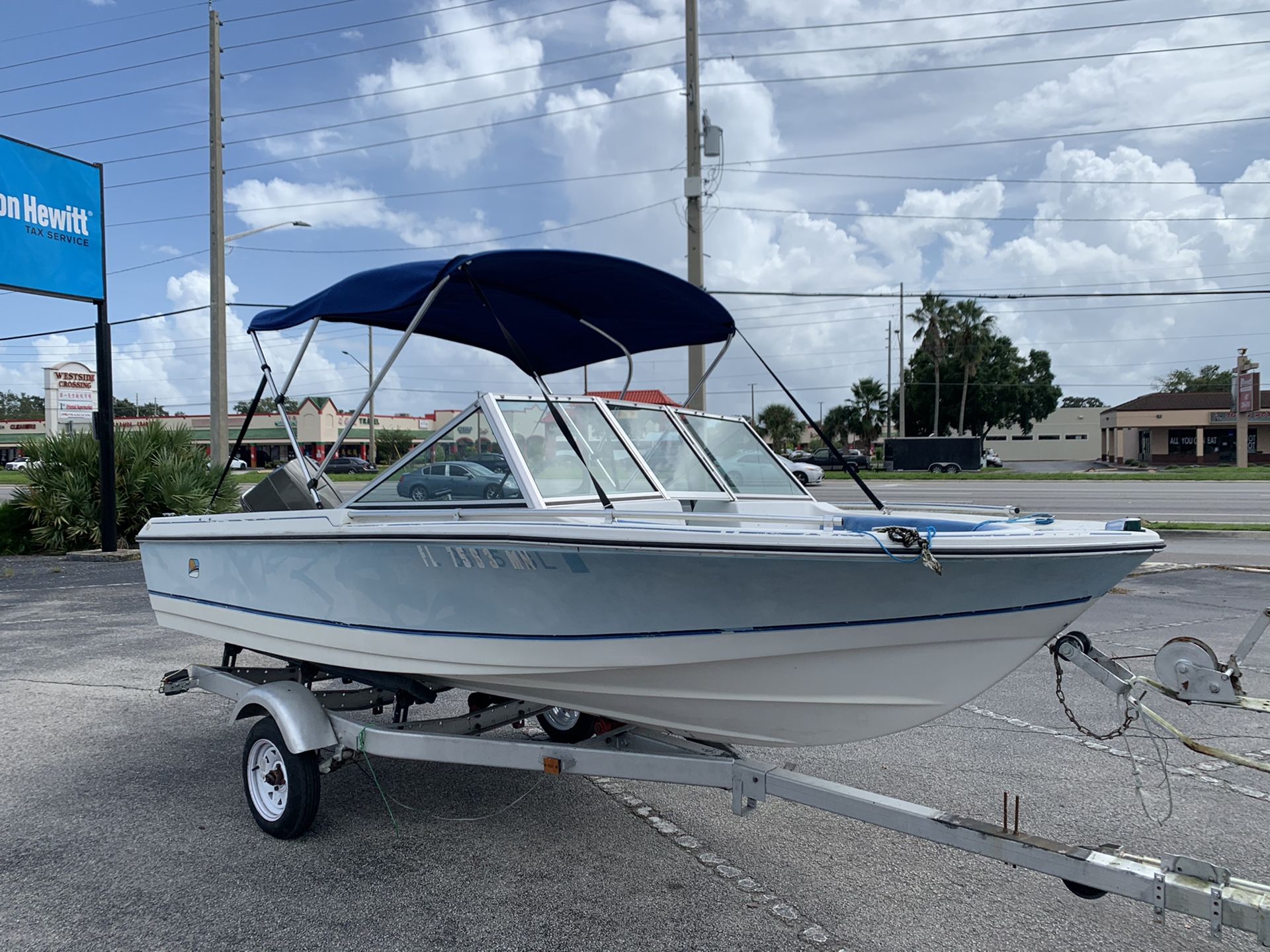 1984 Rinker Open Bow Boat Outboard With Trailer for Sale in Orlando, FL ...