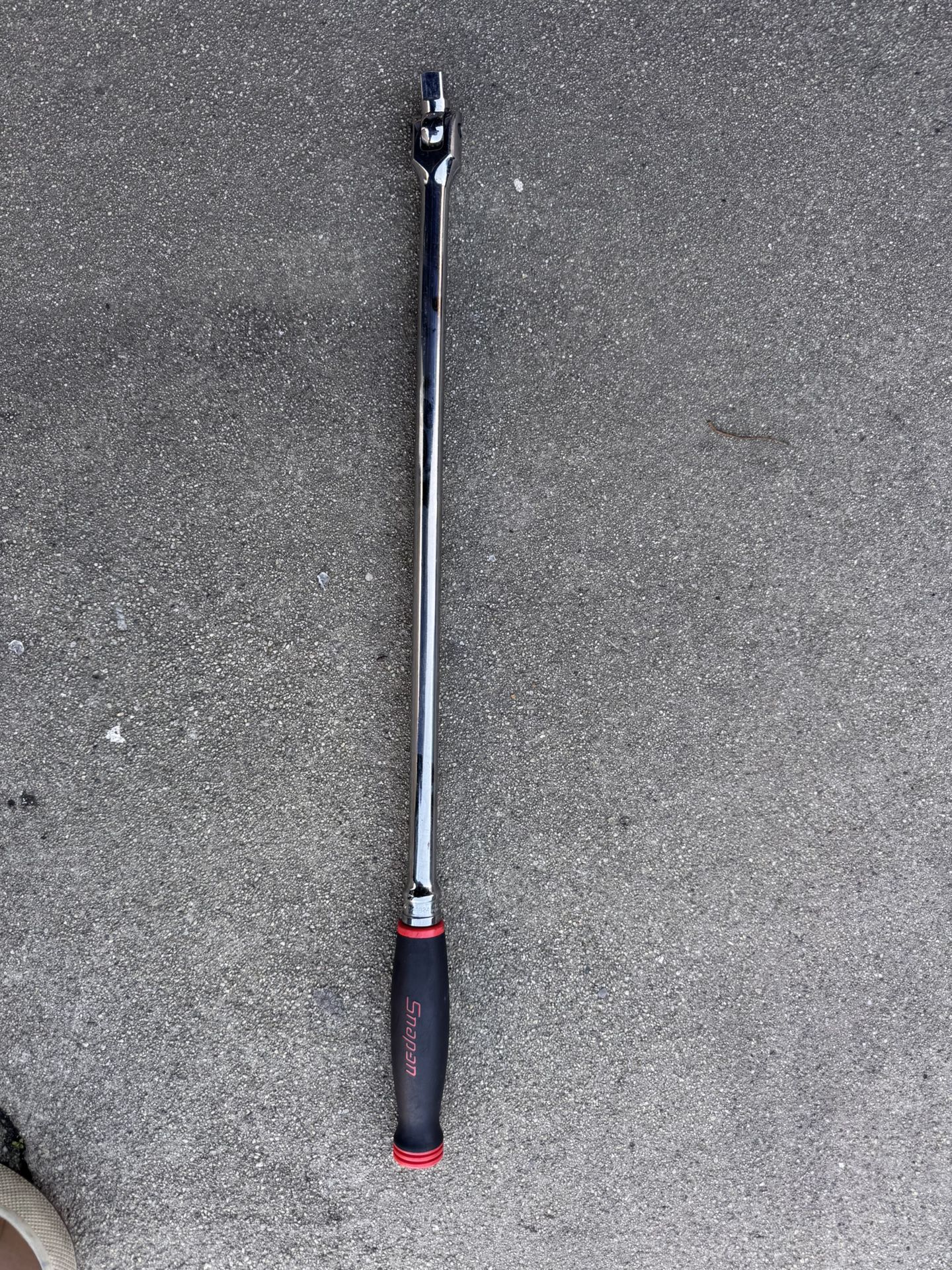 Snap-on Tools USA RED 1/2" Drive Soft Grip Handle Breaker Bar for Sale ...