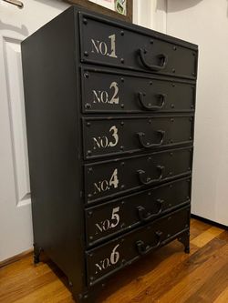 World Market Metal Sylvia Accent Storage table with drawers for Sale in Staten Island NY OfferUp