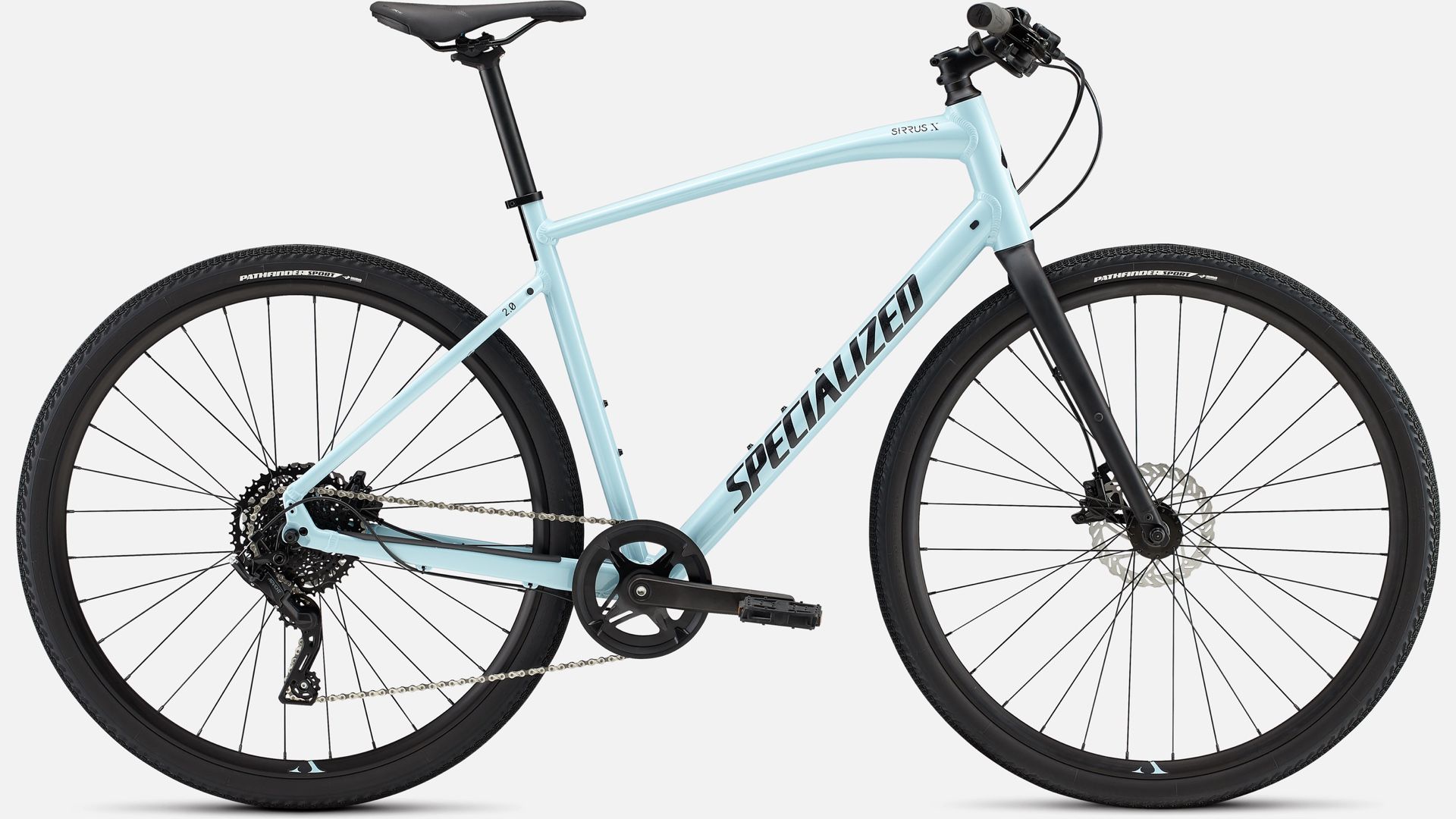 Specialized Sirrus X 2.0 Bicycle For Sale XL Frame Mountain Bike Arctic ...