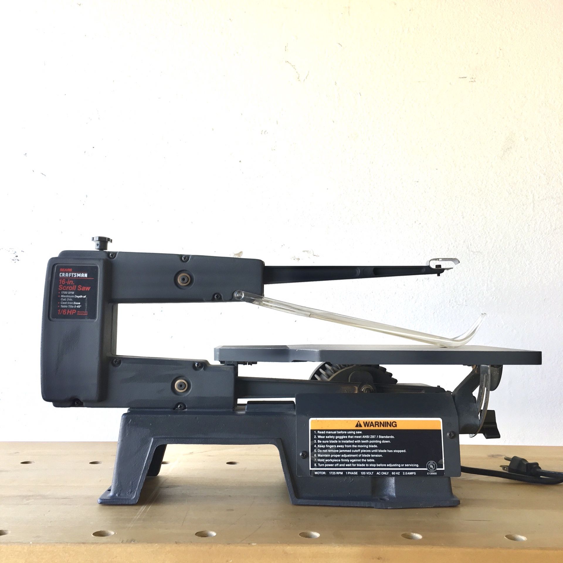 CRAFTSMAN 16” Scroll Saw for Sale in HUNTINGTN BCH, CA - OfferUp