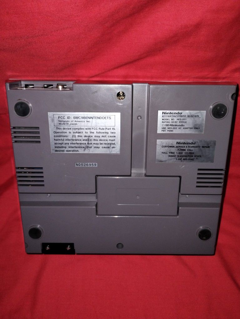 Original Nintendo NES (Parts Or Repair) for Sale in Phoenix, AZ - OfferUp