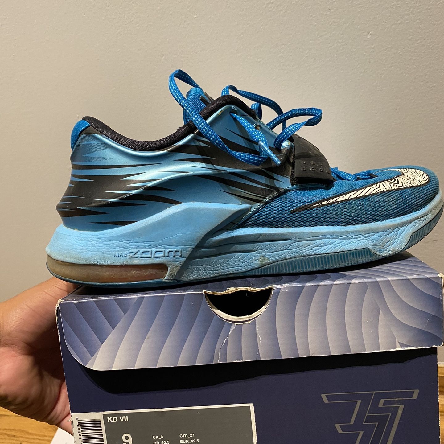 Kd Shoes 7 Blue