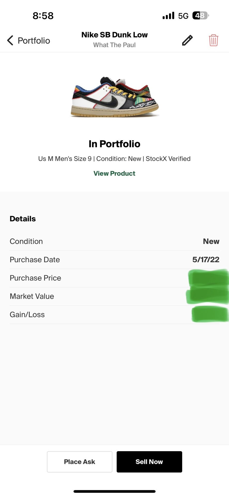 LEGIT What The Paul’s, Slight Damage