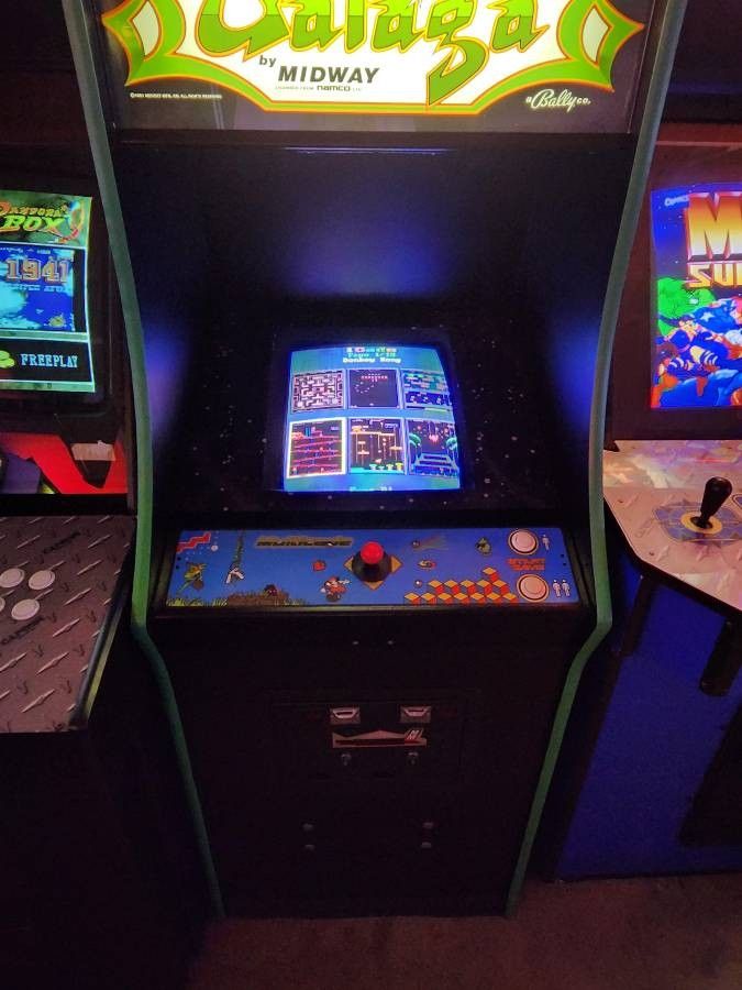 Ms Pacman Galaga Arcade Multicade game 60 Classics, Donkey Kong ...