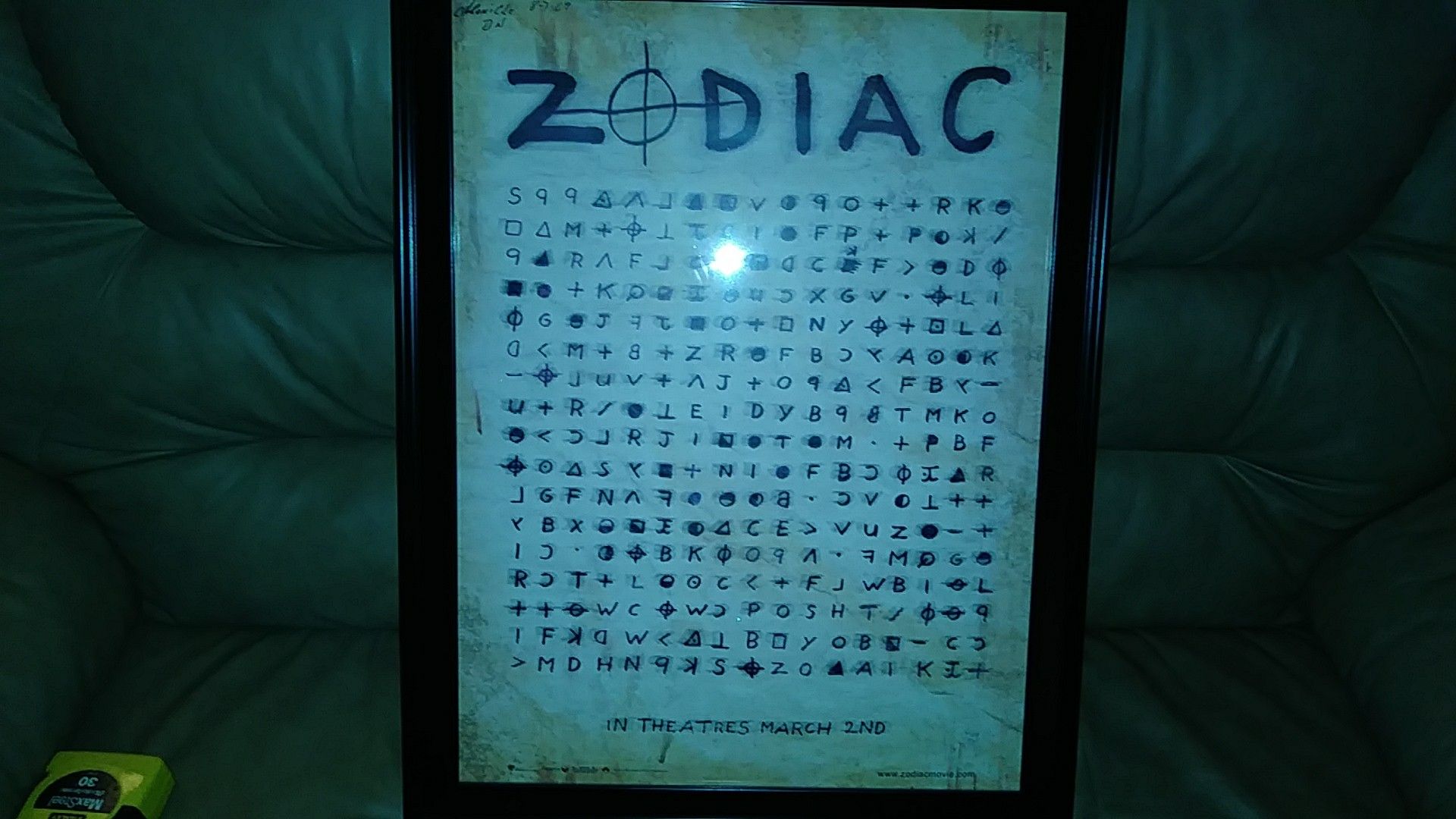 Zodiac Film Poster