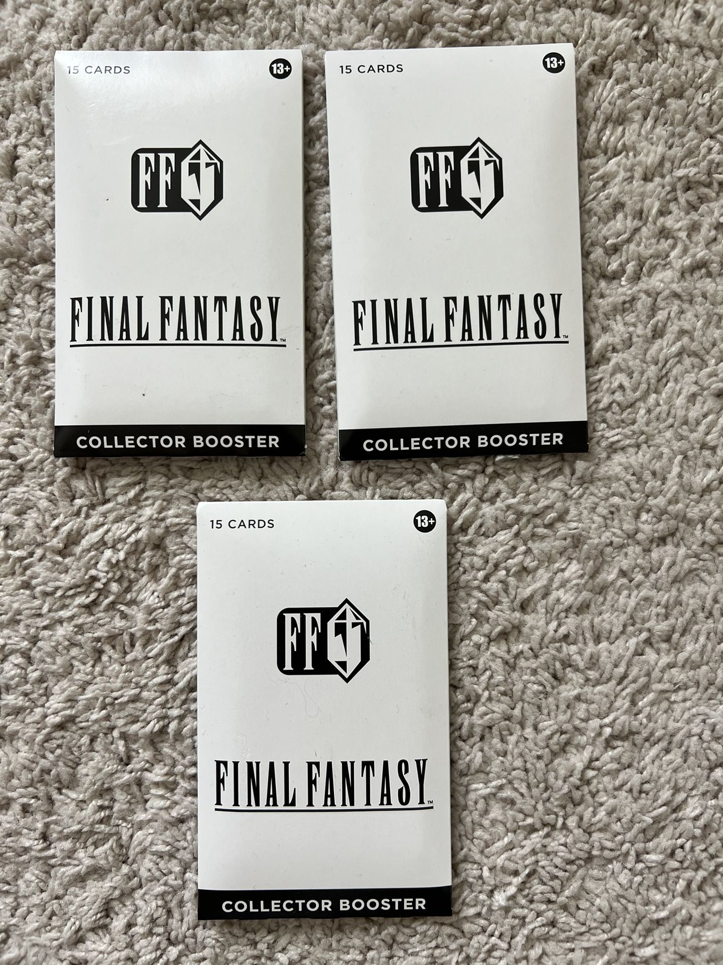 Magic: The Gathering MTG - Final Fantasy Collector Booster Sealed Pack ...