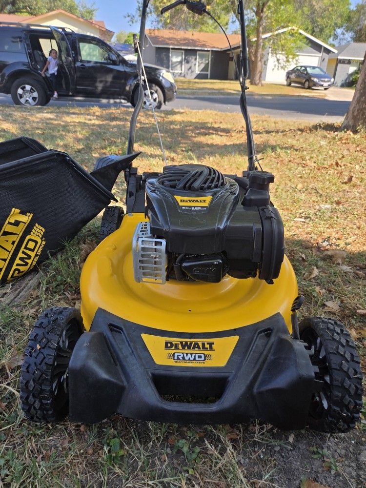 DEWALT 21 in. 150cc Briggs and Stratton 625ex Engine Rear Wheel Drive 2 ...