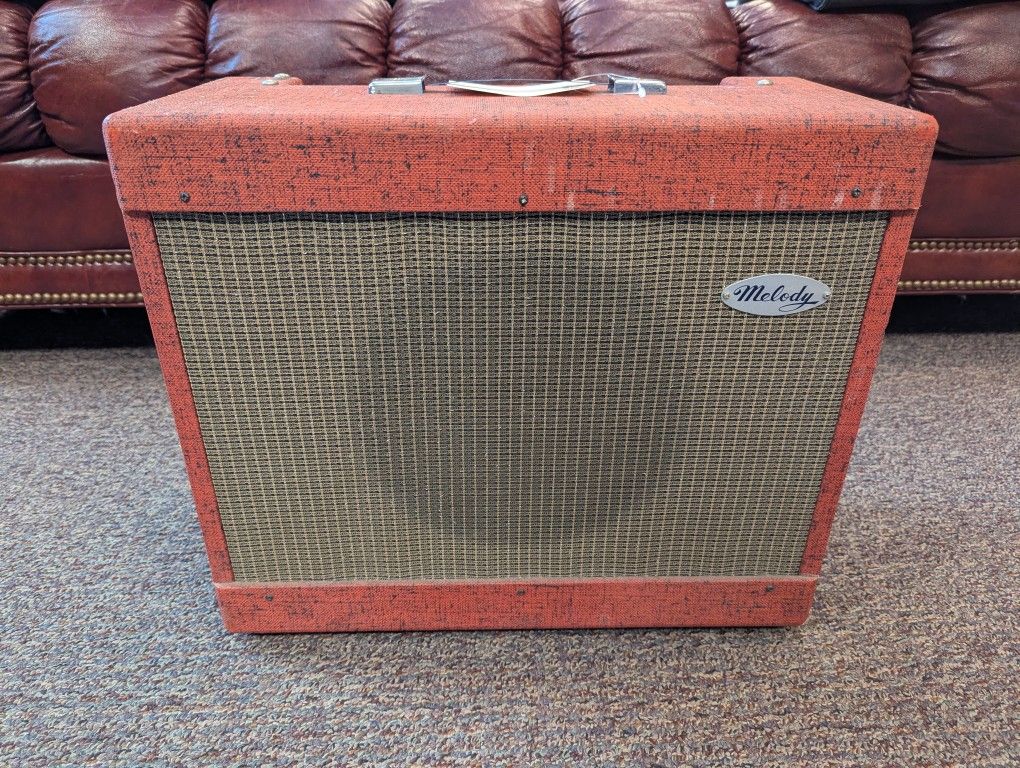 Melody / Beltone (Teisco) AP-14 Tube Guitar Amp - Atomic Red for Sale ...