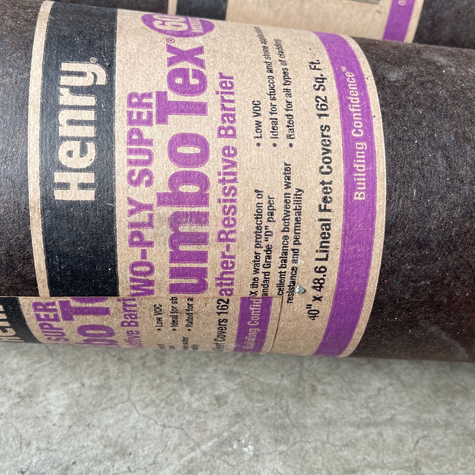 Henry Two Ply super Jumbo Tex for Sale in Bothell, WA - OfferUp