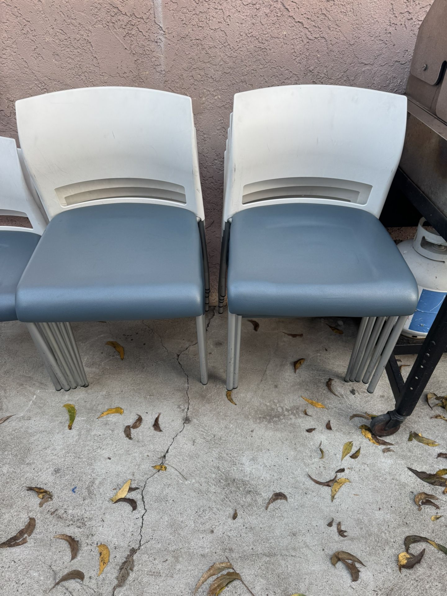 Steelcase Blue Leather Conference Room Chairs for Sale in El Monte, CA ...