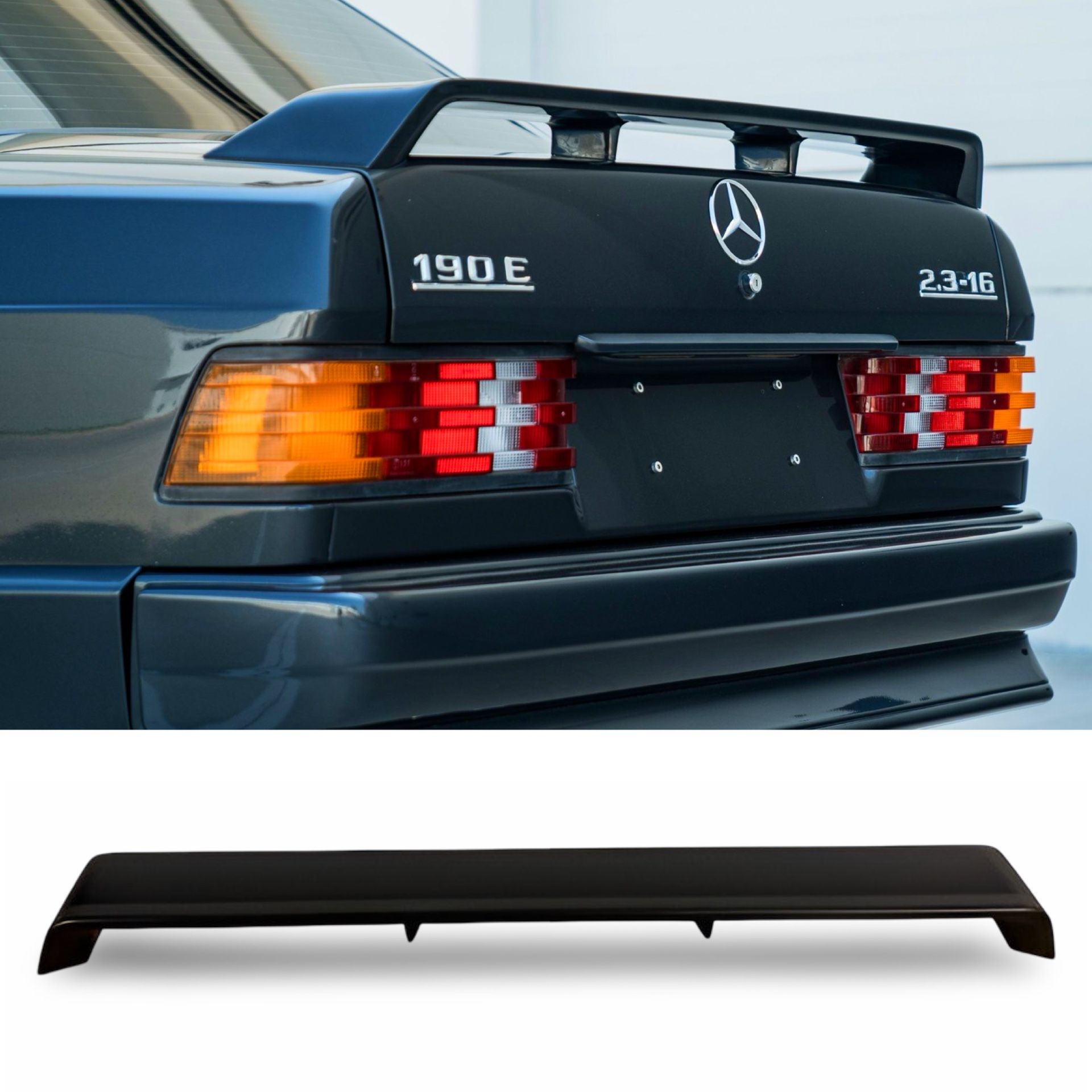 Mercedes Benz 190E W201 Cosworth 16V Style Rear Spoiler for Sale in Los ...