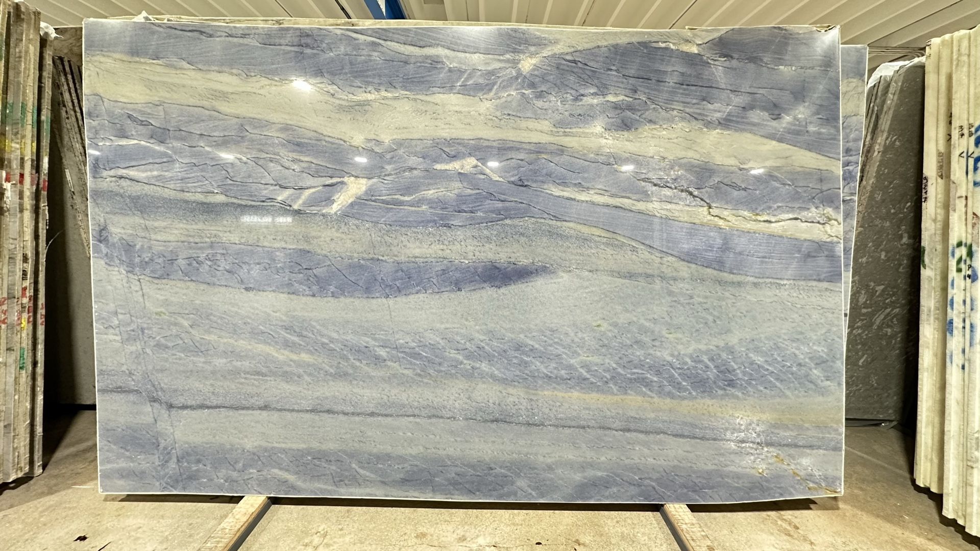 QUARTZITE SLABS BLUE MACAUBAS 2cm. KITCHEN COUNTER TOPS SLABS Granite ...