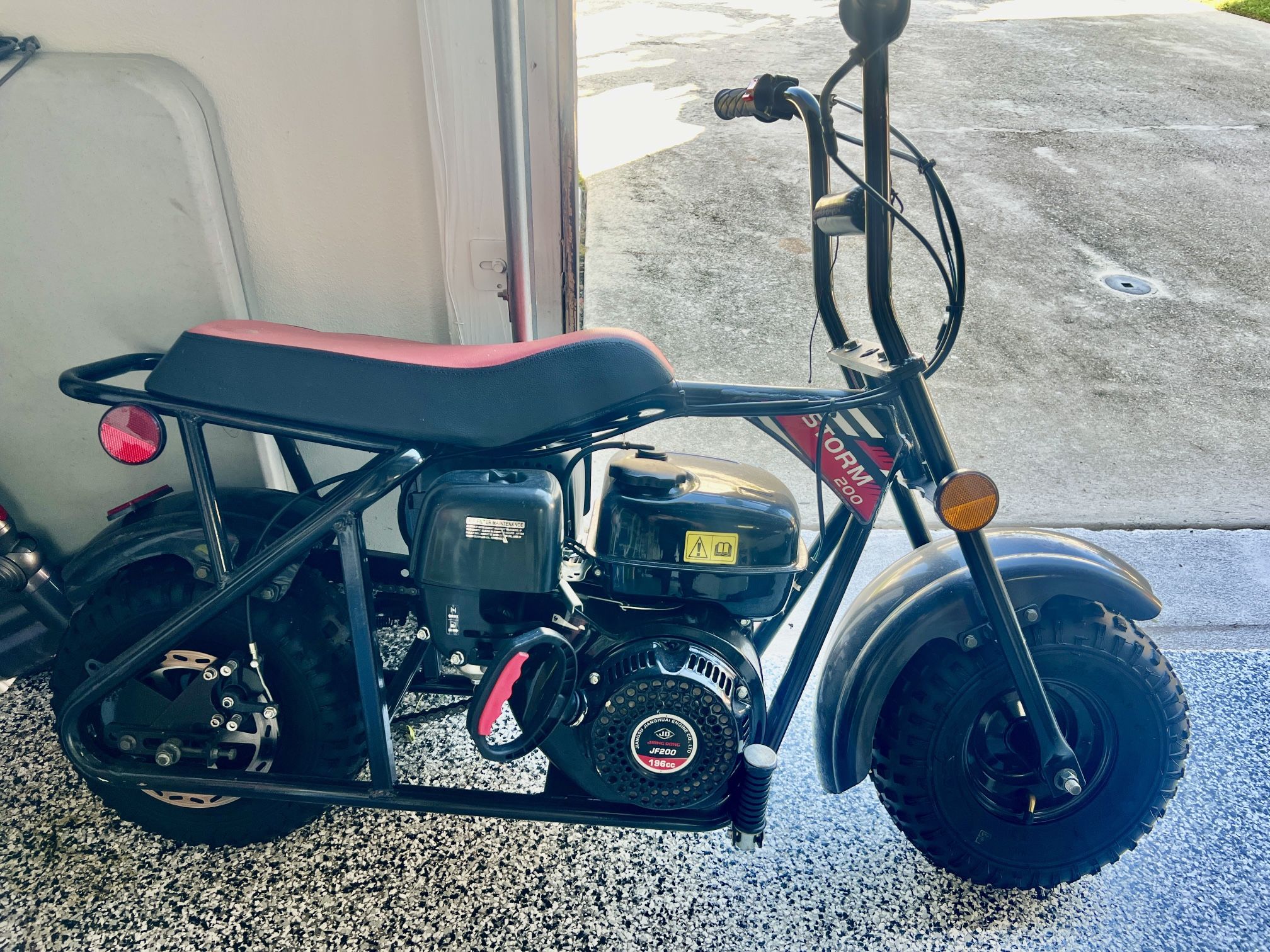 LIKE NEW Trailmaster Storm 200 (196 cc) Minibike (FREE HELMETS INCLUDED ...
