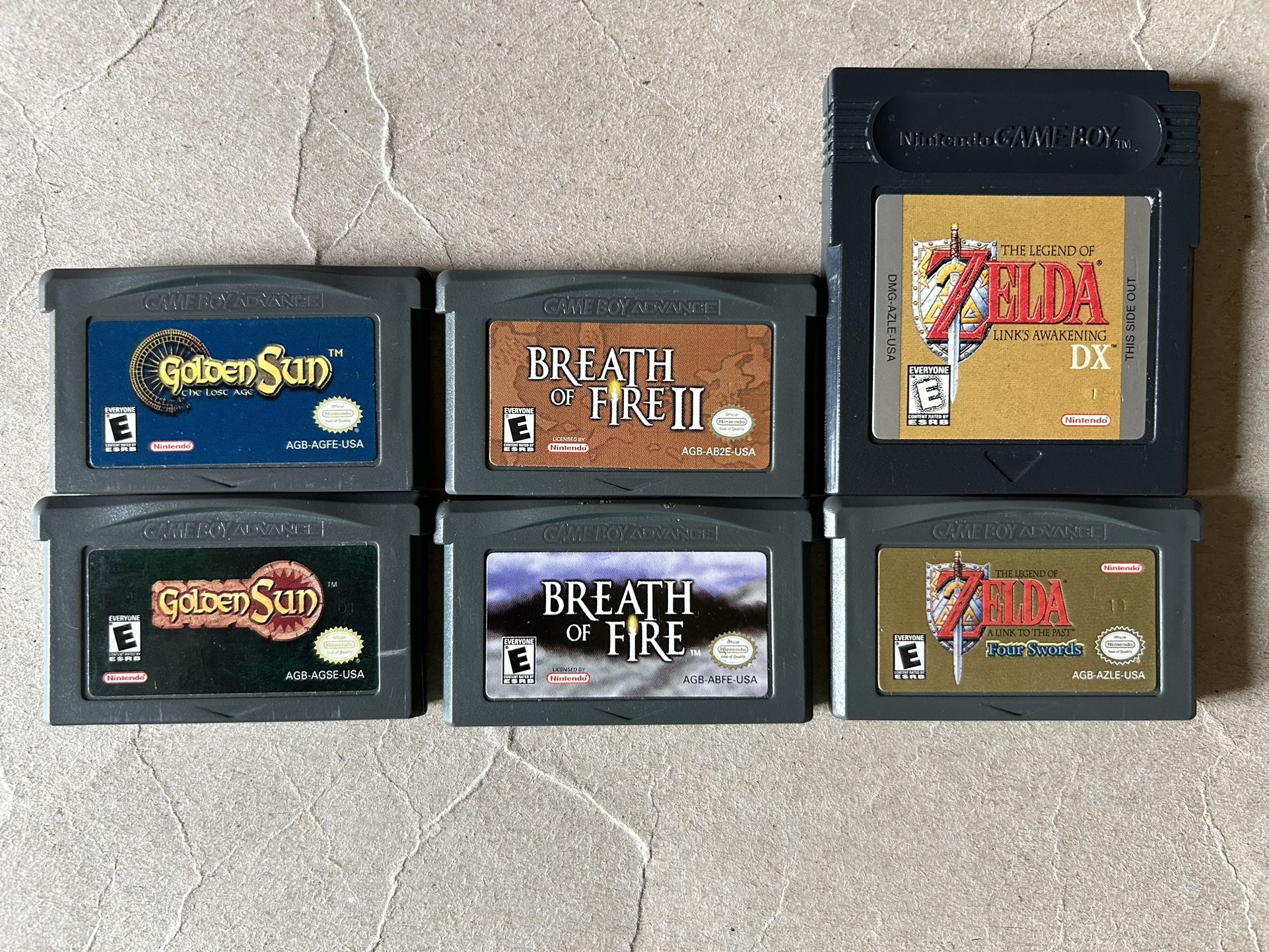 Gameboy Advance RPG/Adventure Bundle Authentic for Sale in Vancouver ...