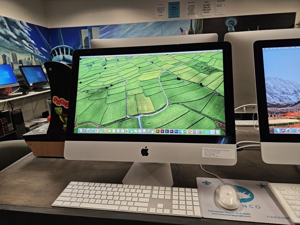 Apple IMac 21.5" All In One 4K Retina Quad Core I7 Computer for Sale in ...